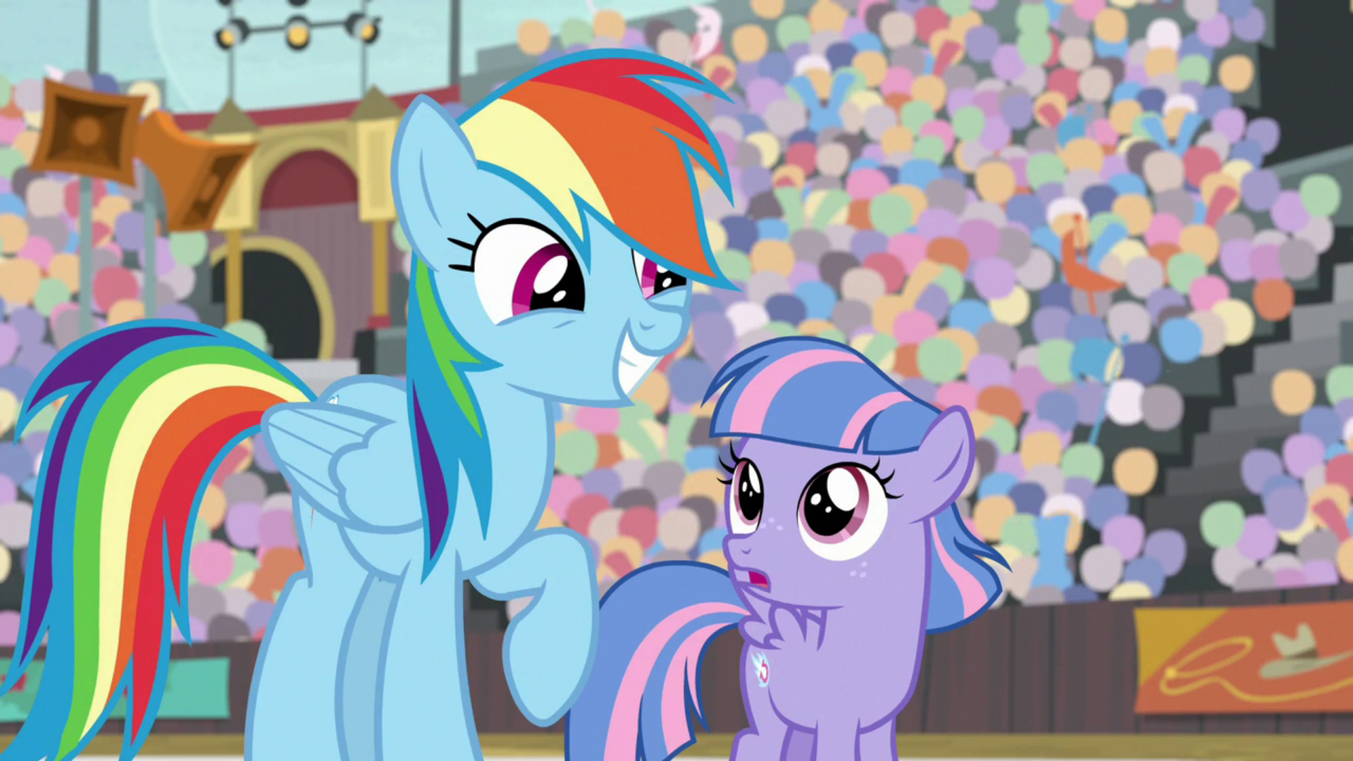 #2074079 - safe, screencap, rainbow dash, wind sprint, pegasus, pony ...