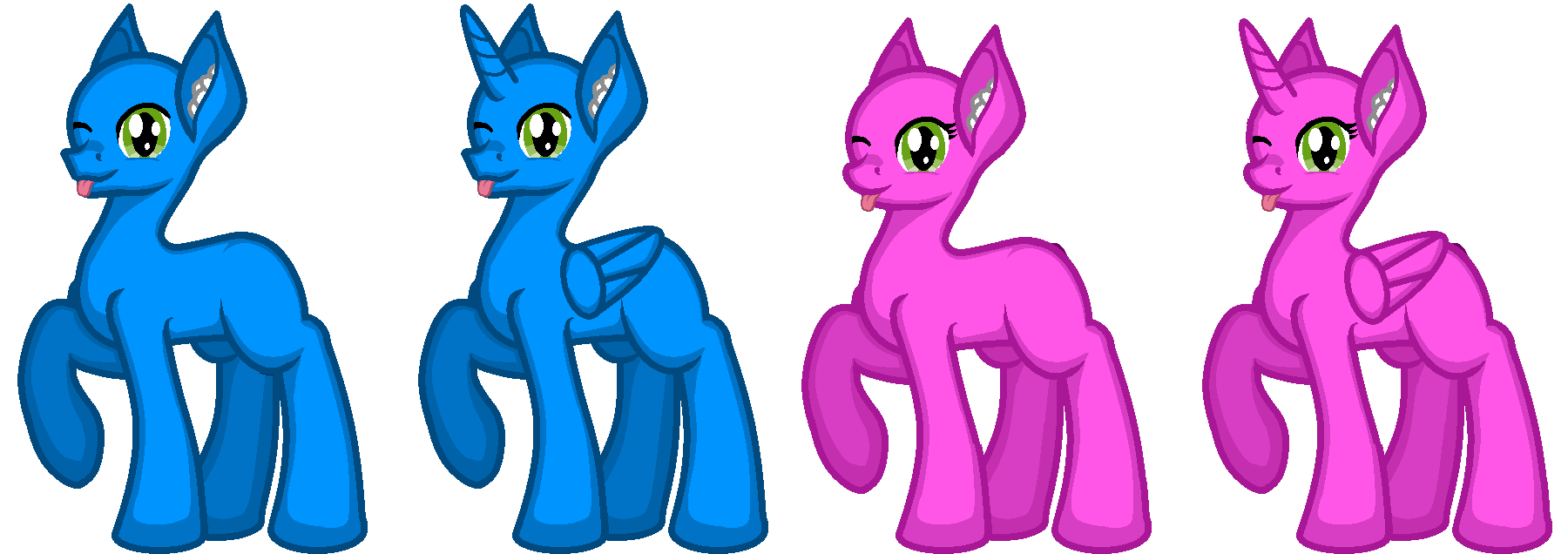 #2078664 - safe, artist:zeka10000, alicorn, earth pony, pegasus, pony ...