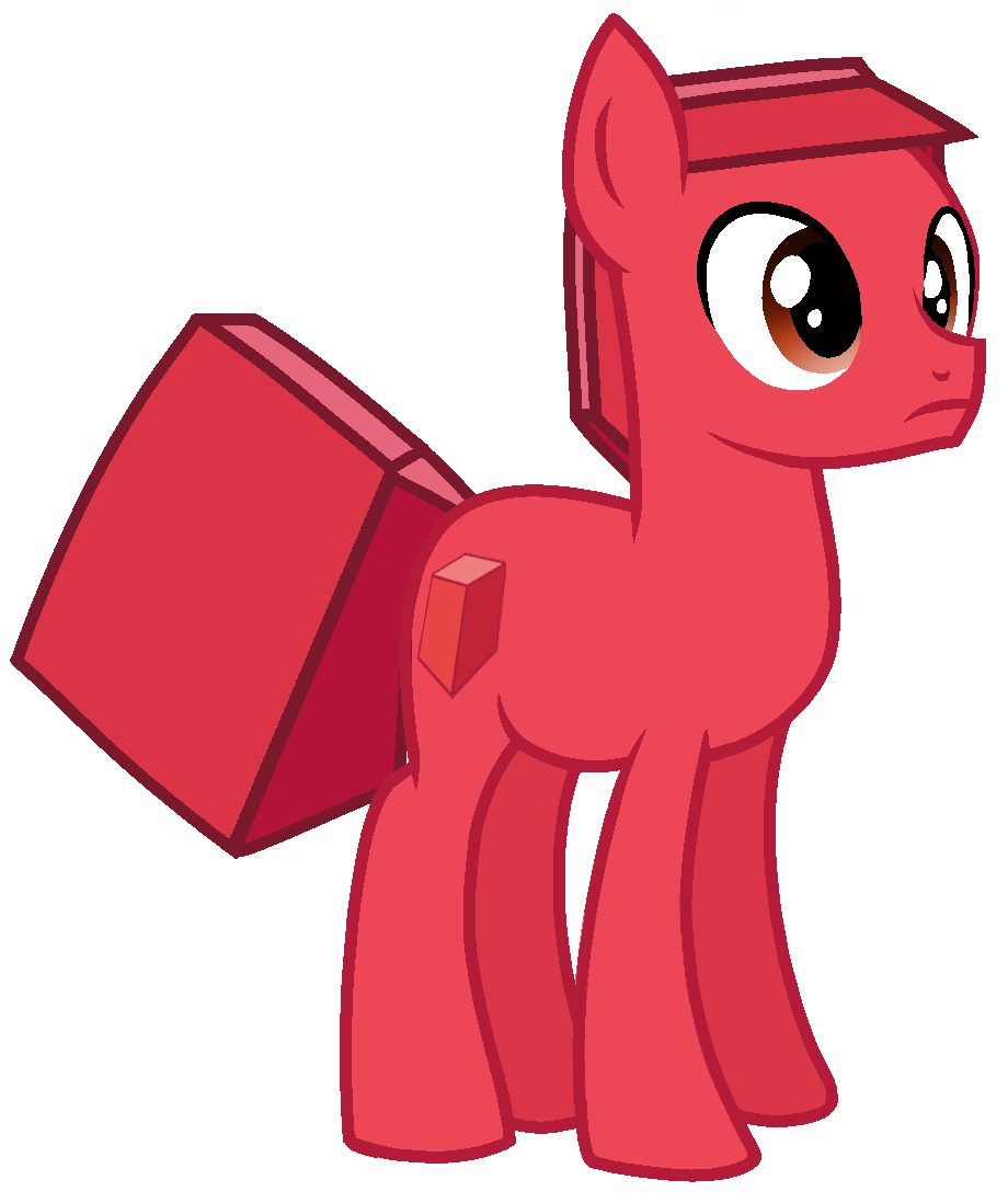 #2091253 - safe, artist:rainbow eevee, earth pony, object pony ...