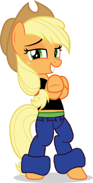 #2094303 - safe, applejack, pony, 1000 hours in ms paint, applejack's ...