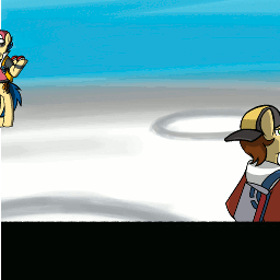 #2096817 - safe, artist:shadowkixx, oc, oc:cedric, oc:sunray smiles ...