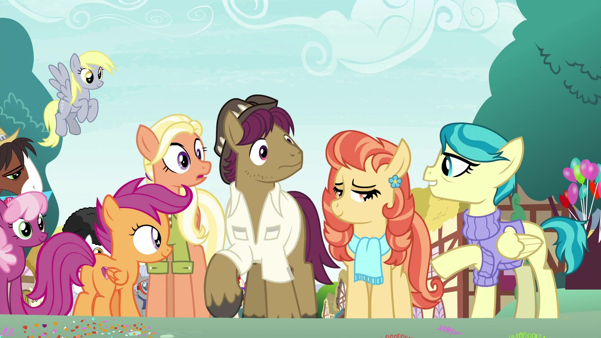 #2100046 - safe, screencap, aunt holiday, auntie lofty, cheerilee ...