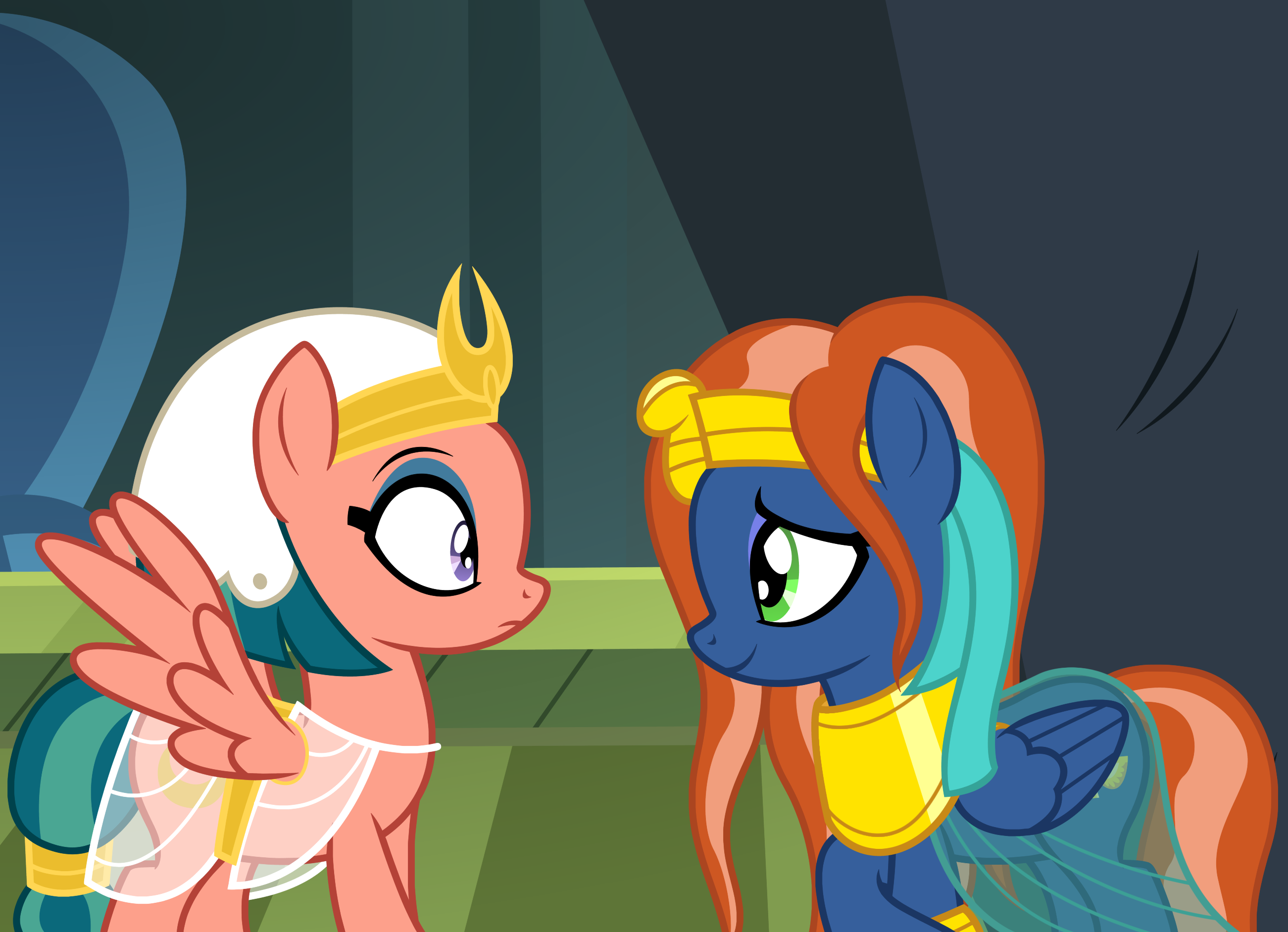 #2107404 - safe, artist:badumsquish, derpibooru exclusive, prince hisan ...