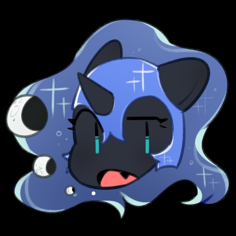 #2124562 - safe, artist:snowillusory, nightmare moon, alicorn, pony ...