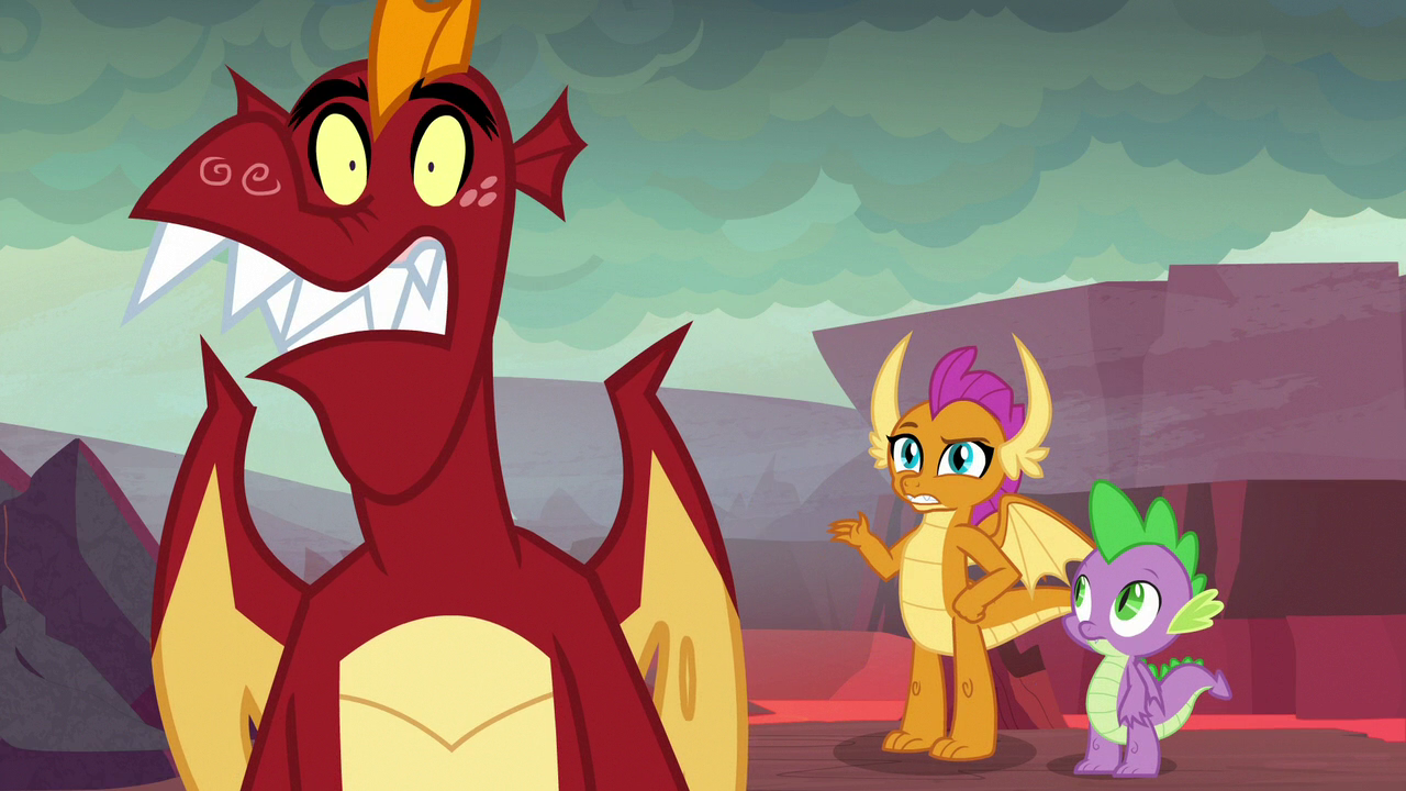 #2134026 - safe, screencap, garble, smolder, spike, dragon, g4, my ...