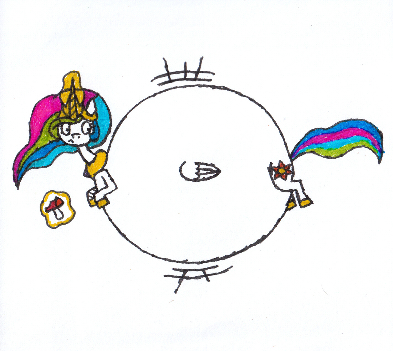 #2248143 - safe, artist:eternaljonathan, princess celestia, alicorn ...