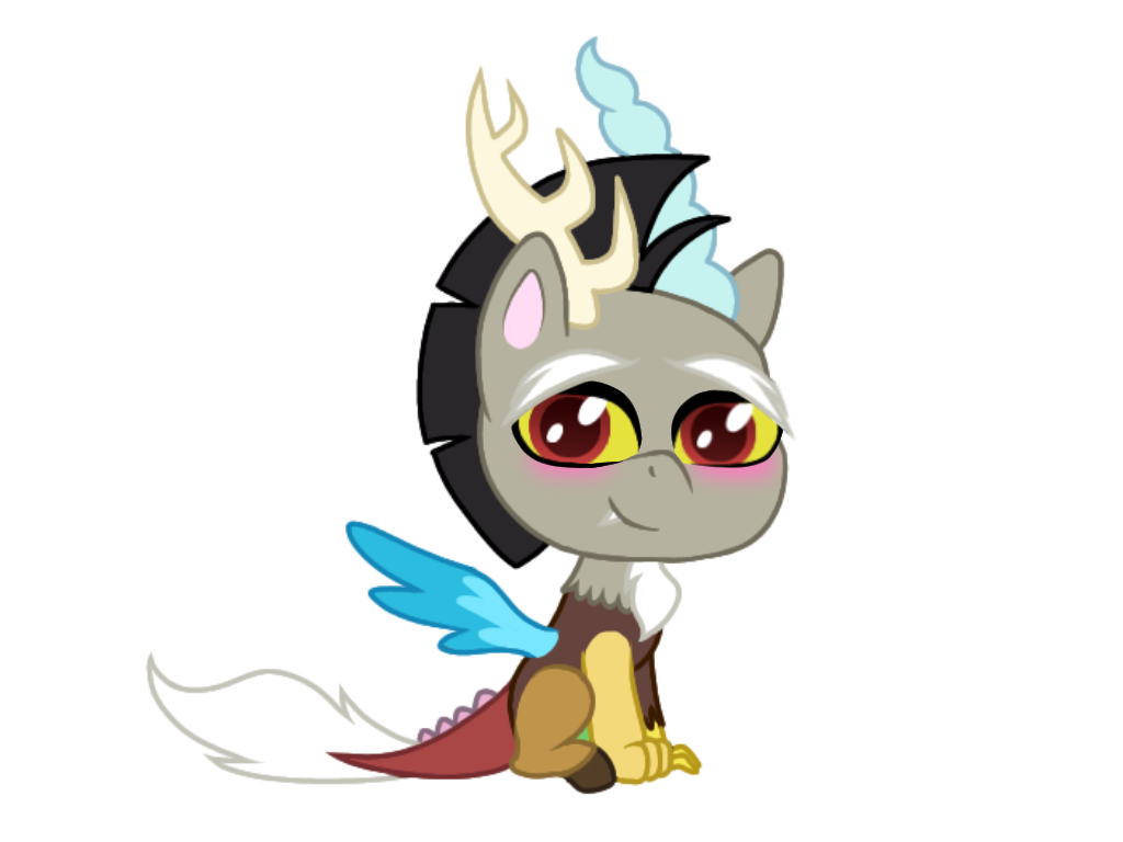 #2258549 - safe, artist:delfinaluther, discord, draconequus, g4.5, my ...