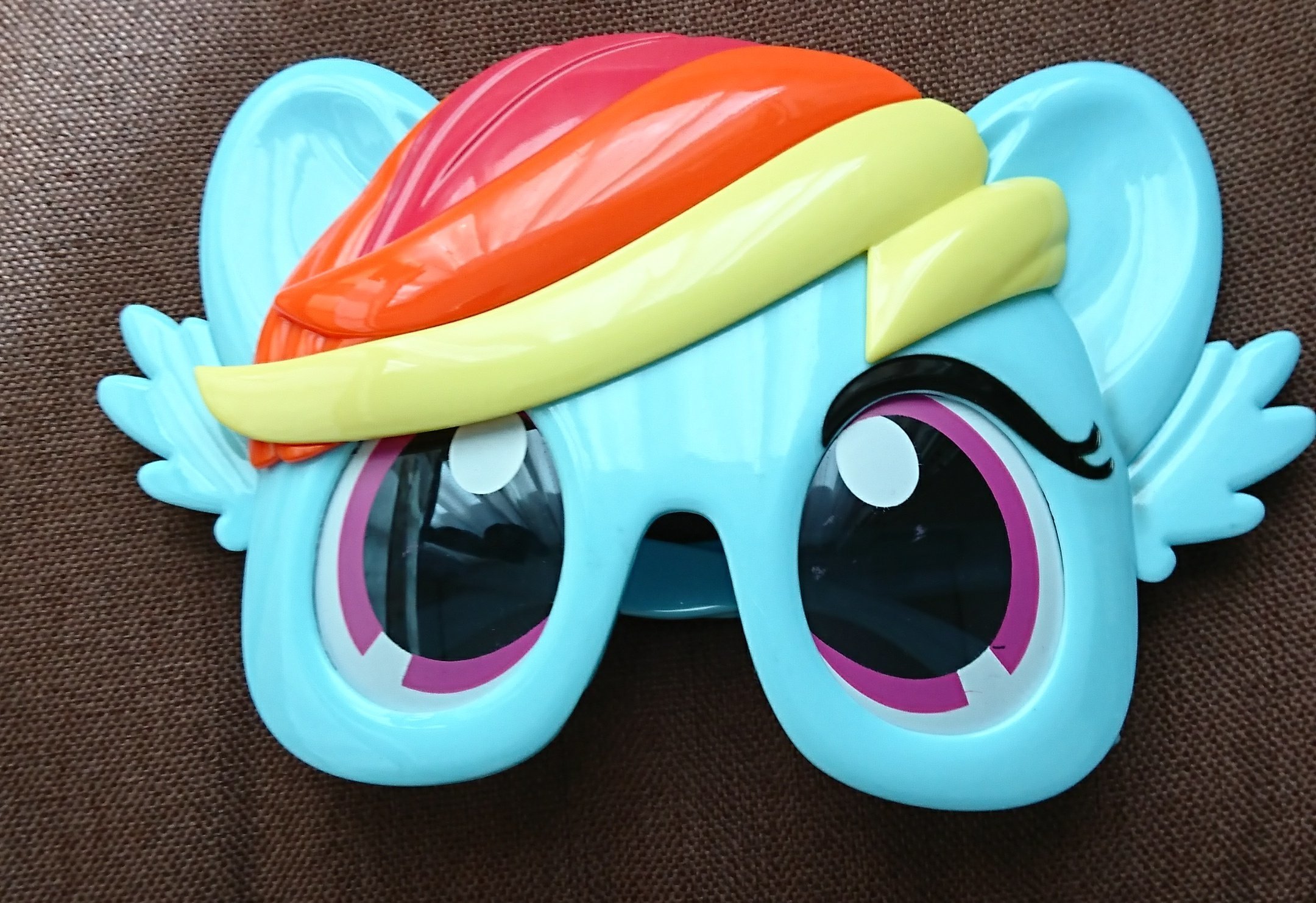 #2240789 - safe, artist:omegapony16, rainbow dash, irl, mask, photo ...