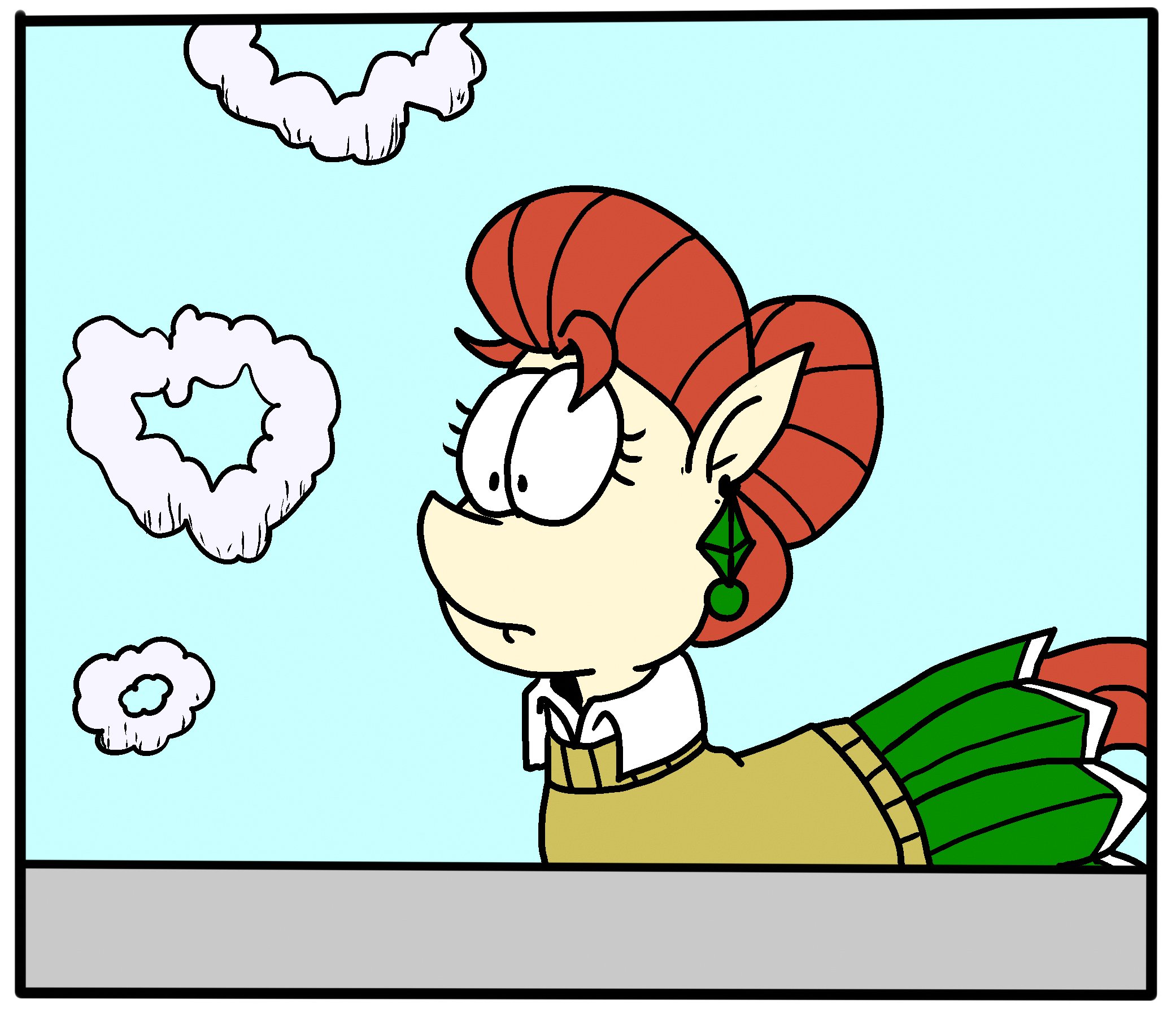 #2456721 - safe, artist:pony quarantine, oc, oc only, oc:penny inkwell ...