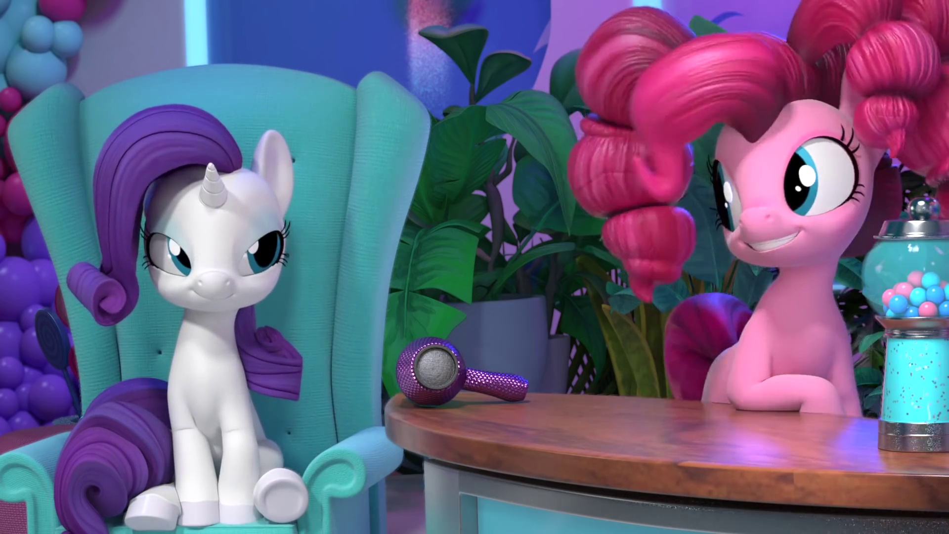 #2466292 - safe, screencap, pinkie pie, rarity, pony, unicorn, hello ...