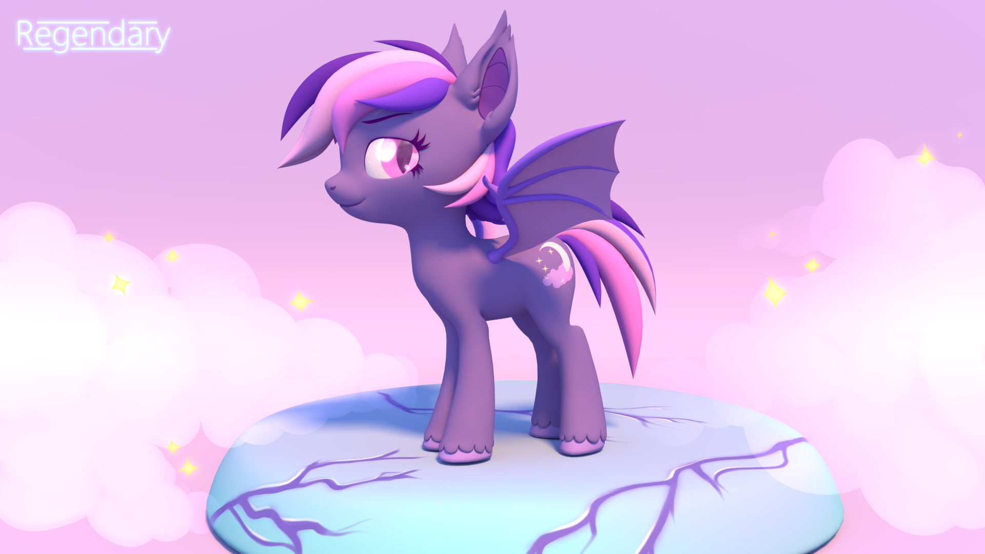 #2461236 - safe, artist:regendary, oc, oc only, oc:midnight mist, bat ...