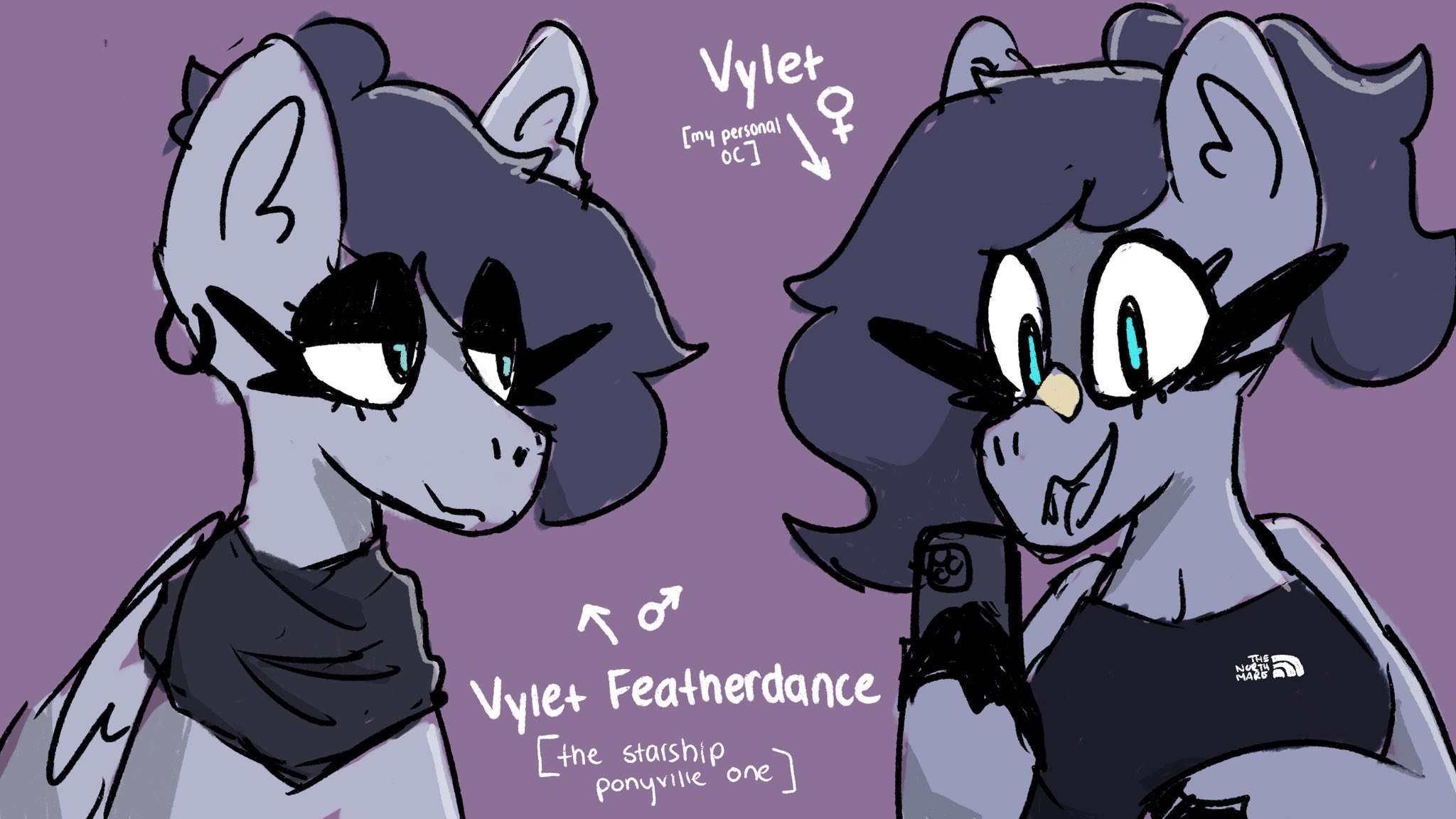 #2461442 - safe, artist:vylet pony, oc, oc only, oc:vylet, oc:vylet ...