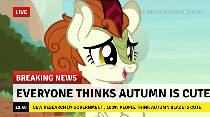 #2462480 - safe, edit, edited screencap, screencap, autumn blaze, kirin, sounds of silence ...