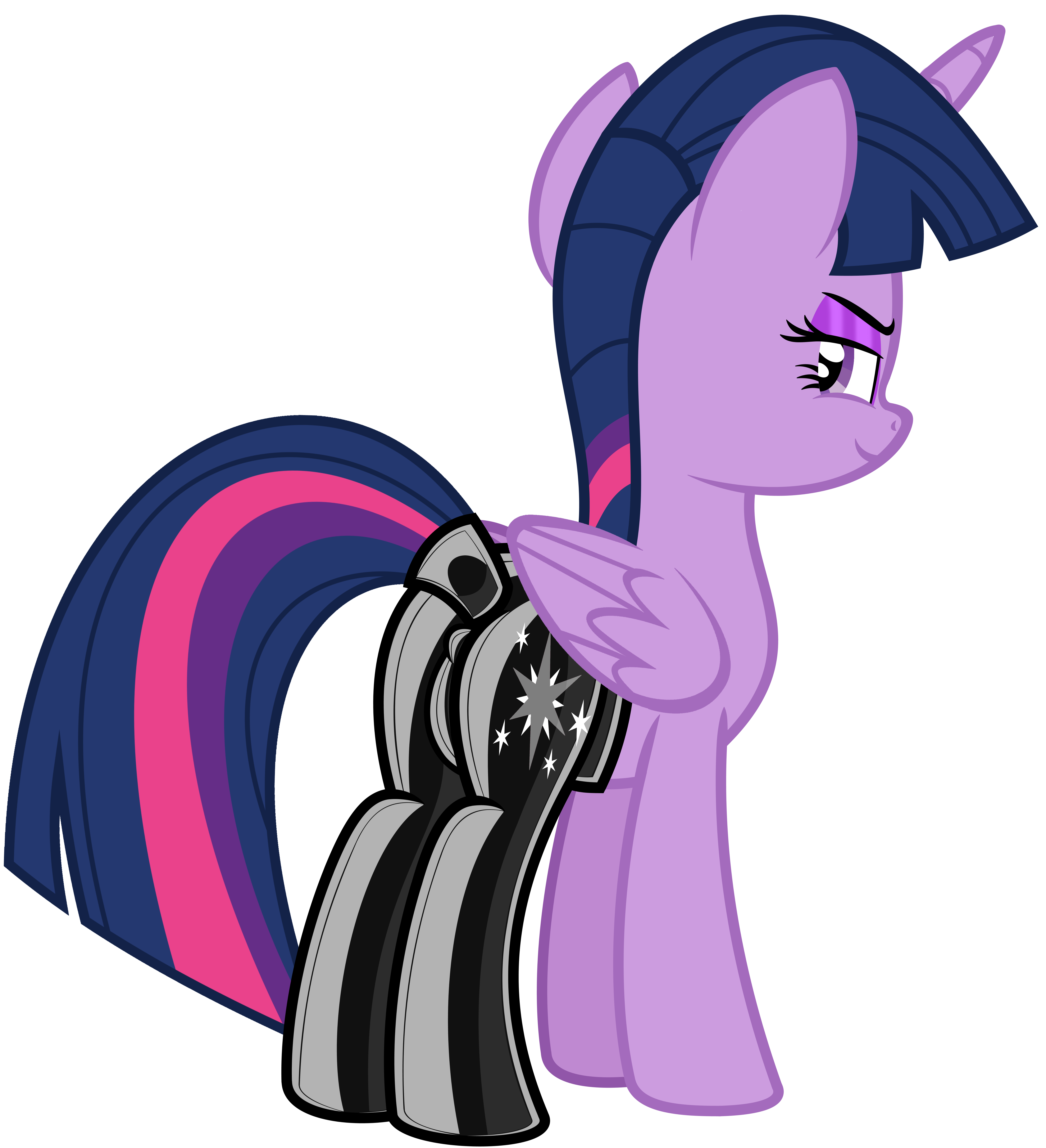 #2479875 - suggestive, alternate version, artist:severity-gray, twilight sparkle, alicorn, pony ...