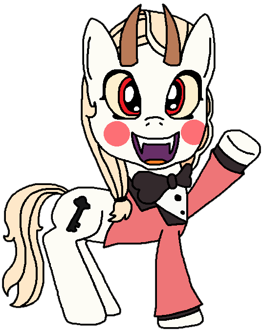 #2491750 - safe, artist:logan jones, demon, demon pony, earth pony ...