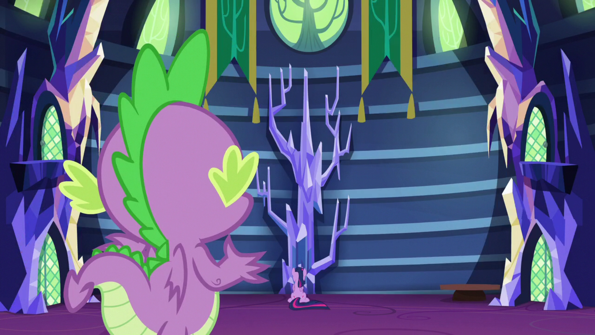 #2481014 - safe, screencap, spike, twilight sparkle, alicorn, dragon ...