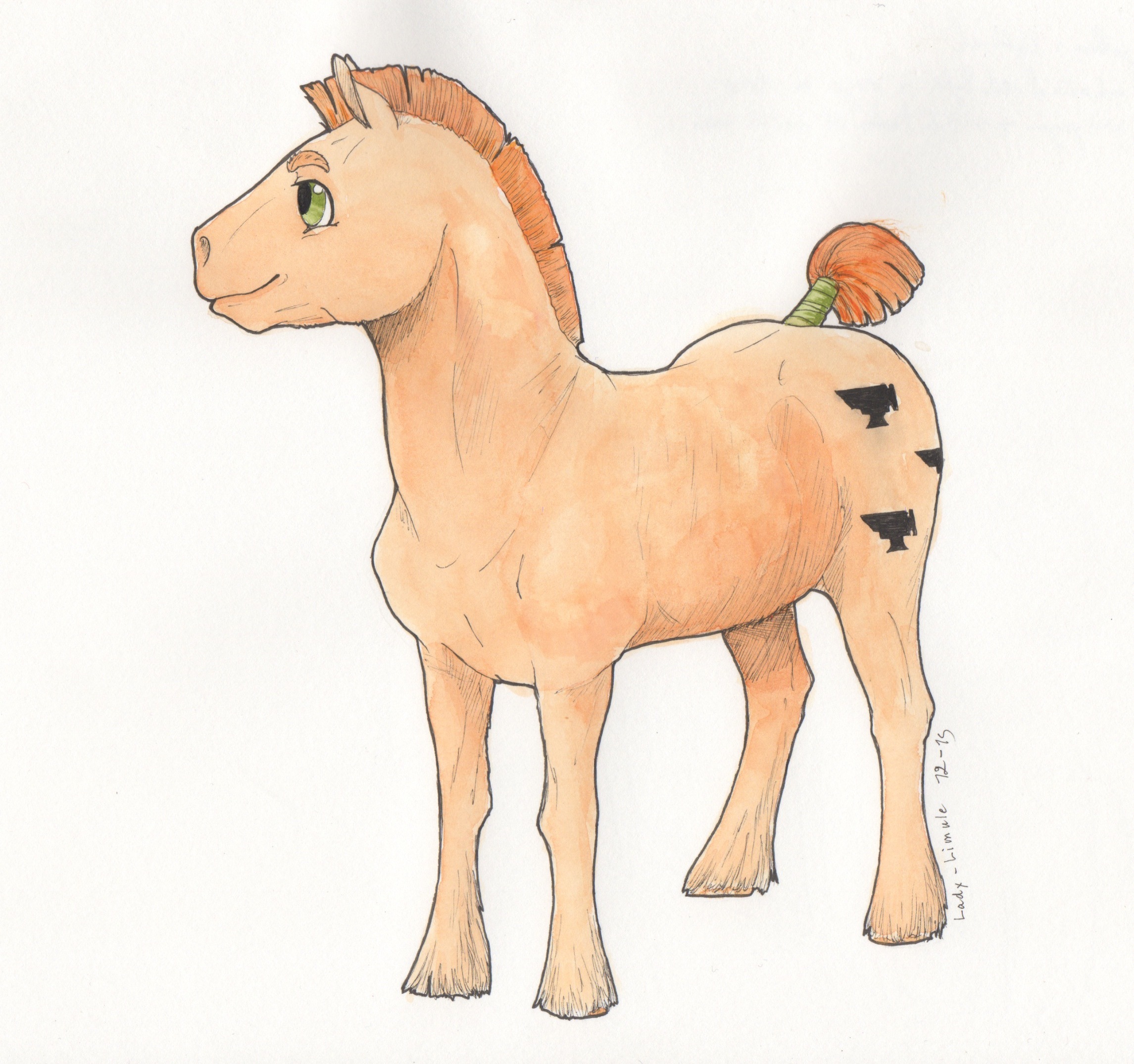 #2482605 - safe, artist:lady-limule, oc, oc only, oc:cliff, earth pony ...