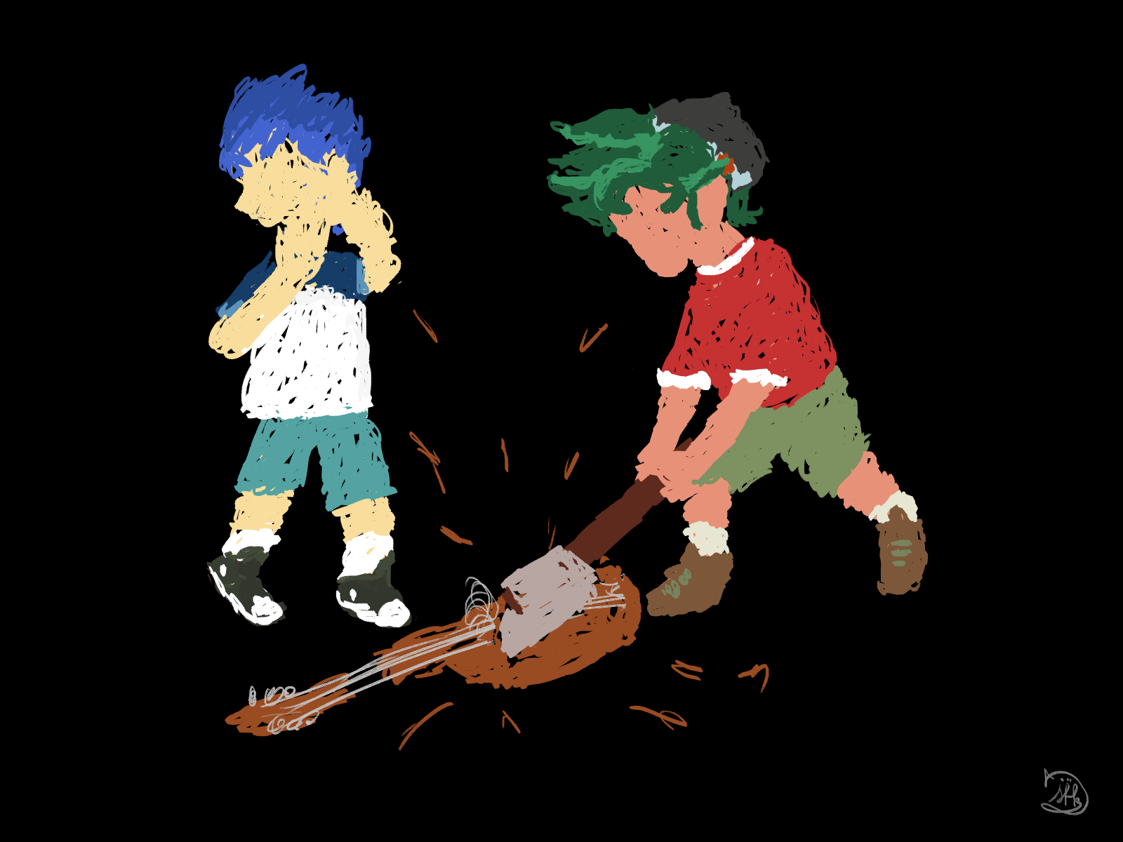 #2507006 - safe, artist:fluidty, flash sentry, timber spruce, equestria ...