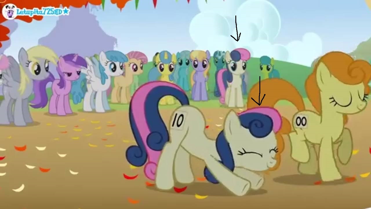 #2507615 - safe, screencap, amethyst star, bon bon, carrot top, derpy ...