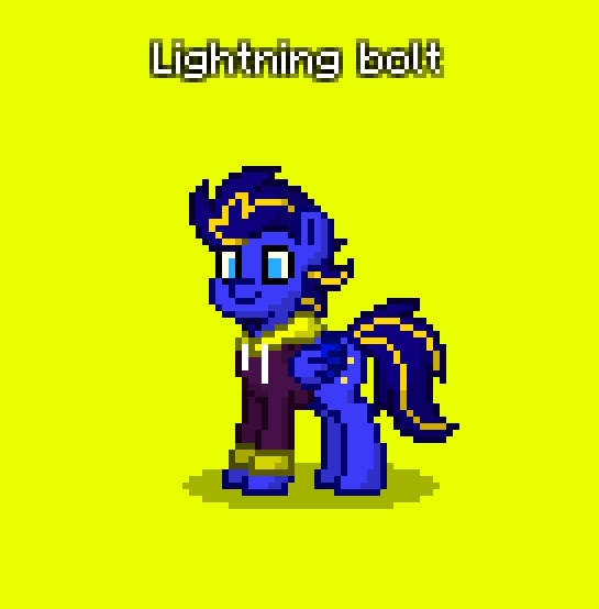 #2510285 - safe, oc, oc:lightning bolt, pegasus - Derpibooru
