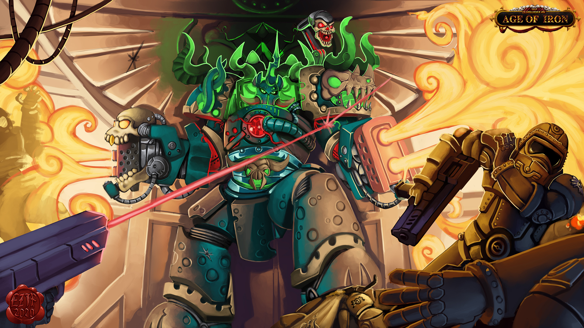 #2284314 - safe, artist:eztp, queen chrysalis, changeling, fanfic:iron ...