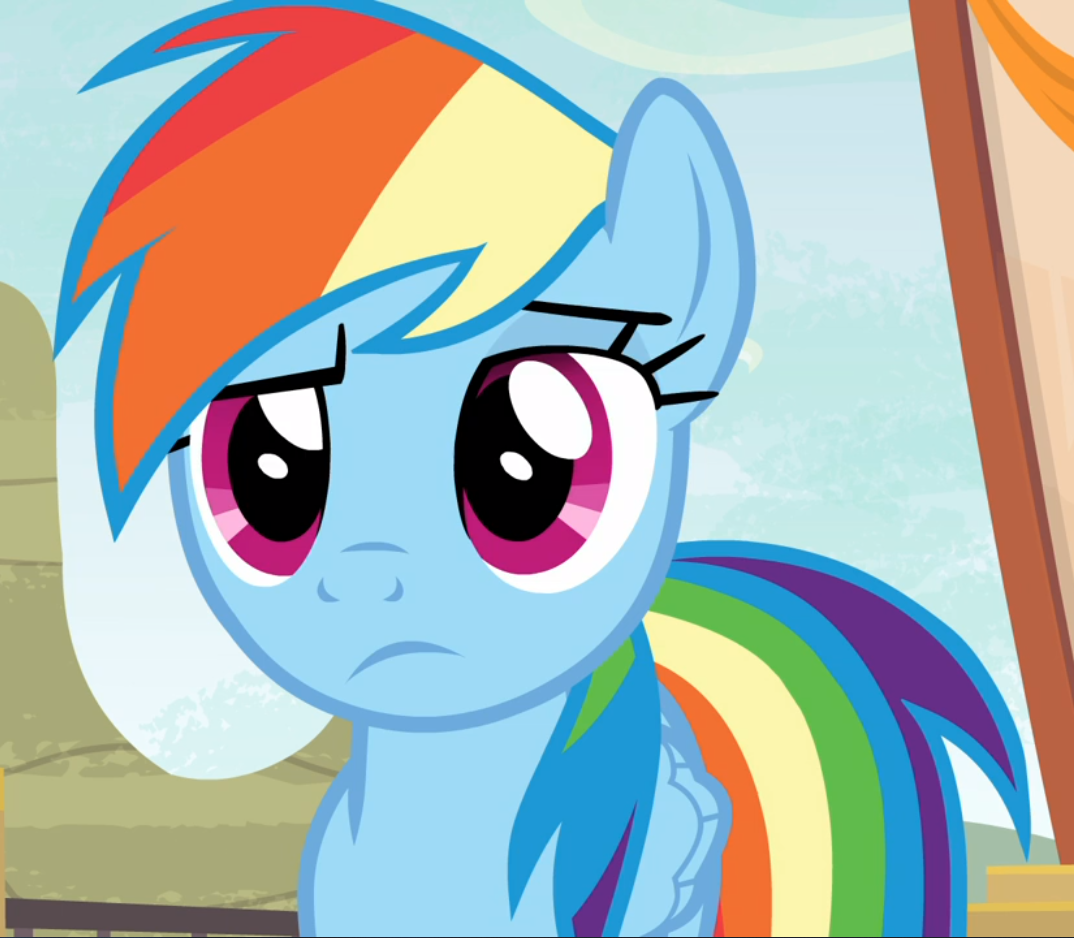 #2295182 - safe, screencap, rainbow dash, pony, common ground, g4, my ...