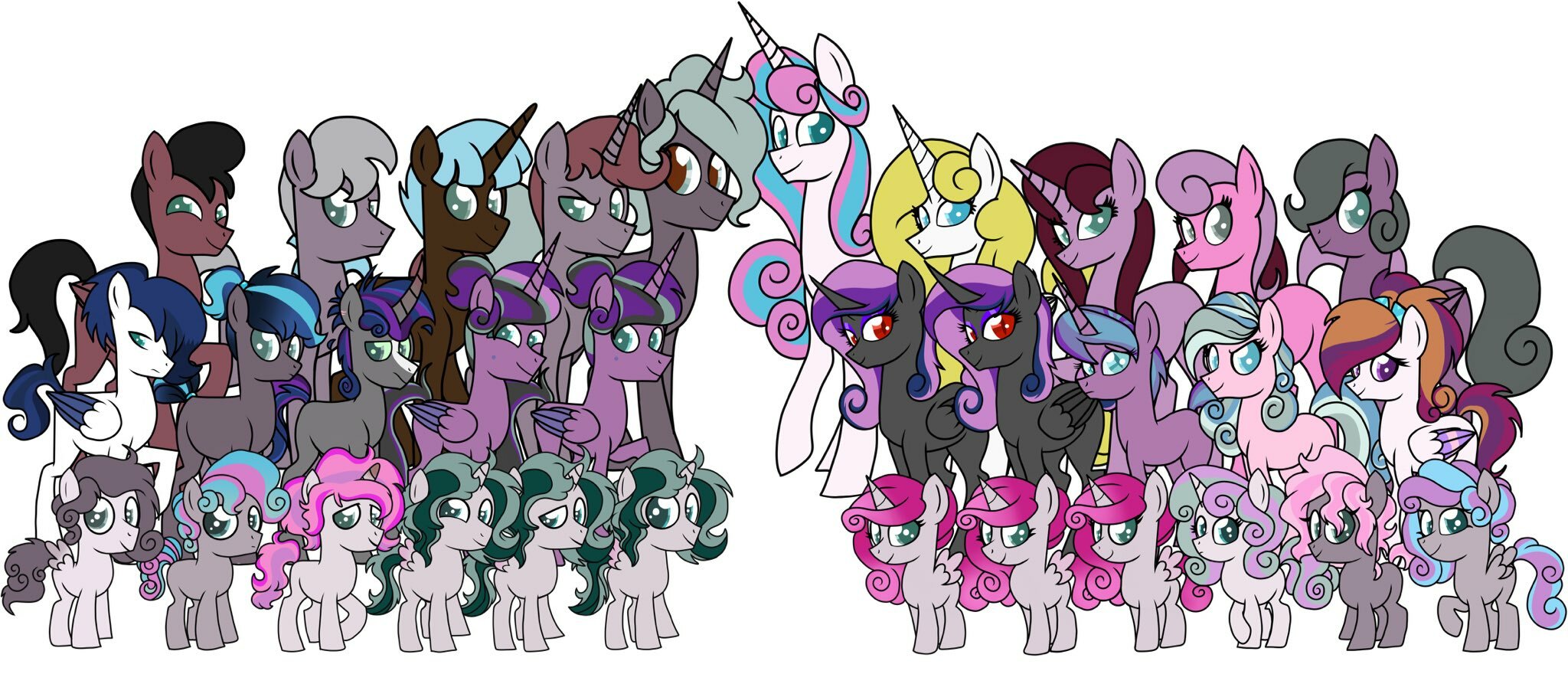 #2300237 - safe, artist:chelseawest, princess flurry heart, oc, oc ...