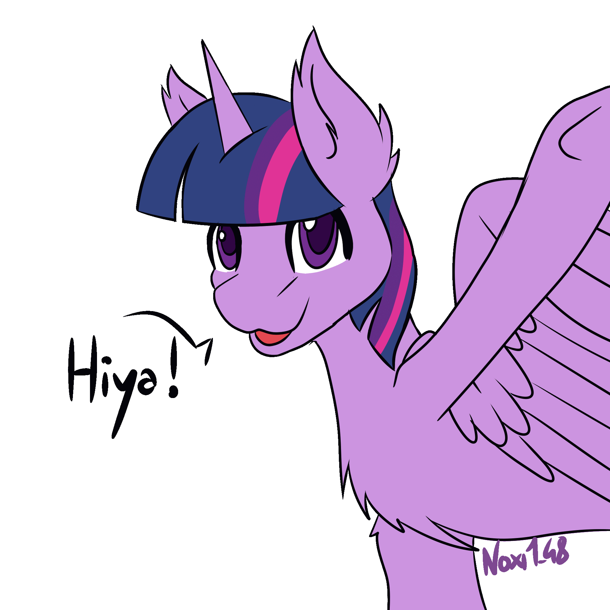 #2326064 - safe, artist:noxi1_48, twilight sparkle, alicorn, pony ...