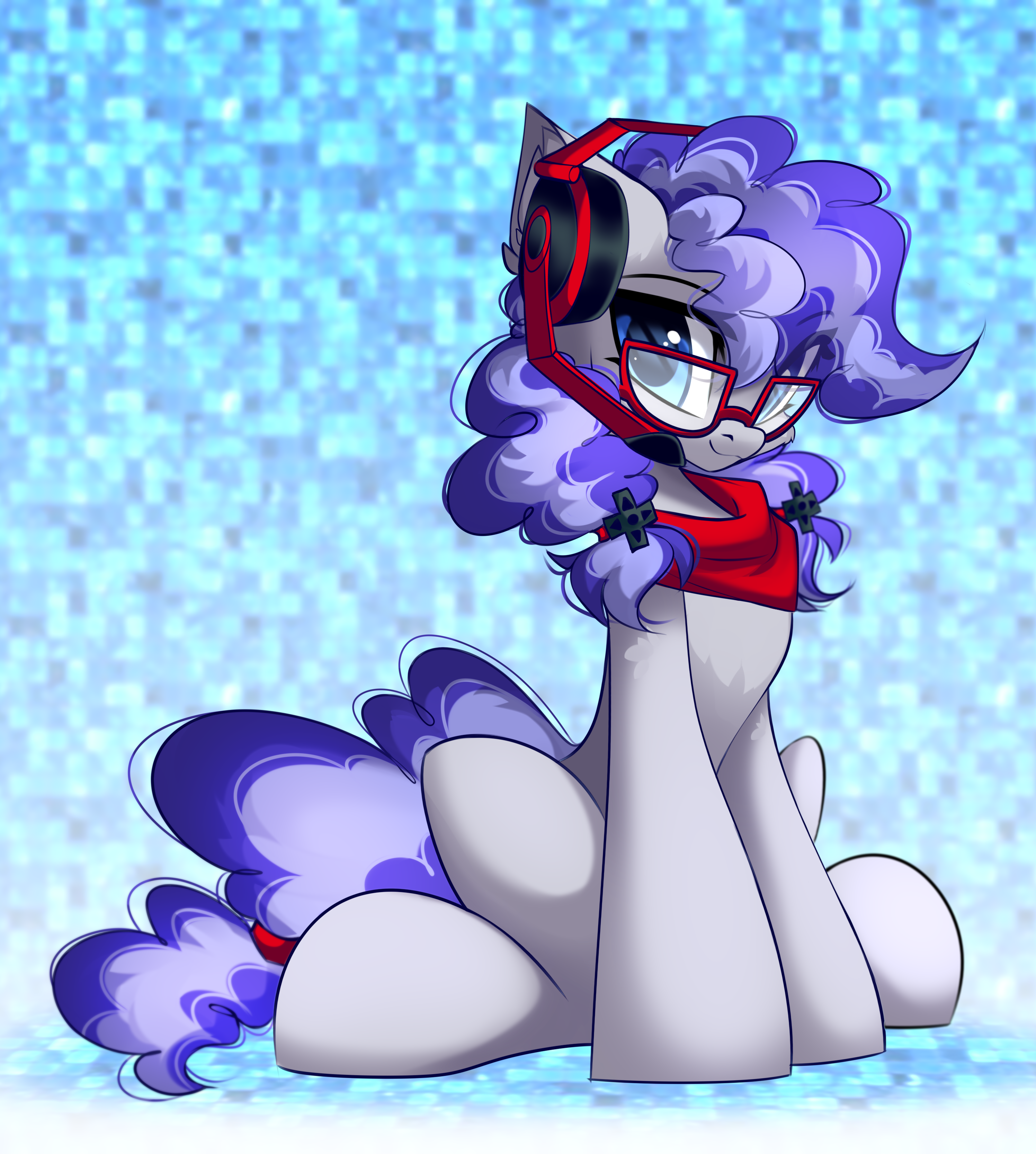 #2326469 - safe, alternate version, artist:airiniblock, oc, oc only, oc:cinnabyte, earth pony ...