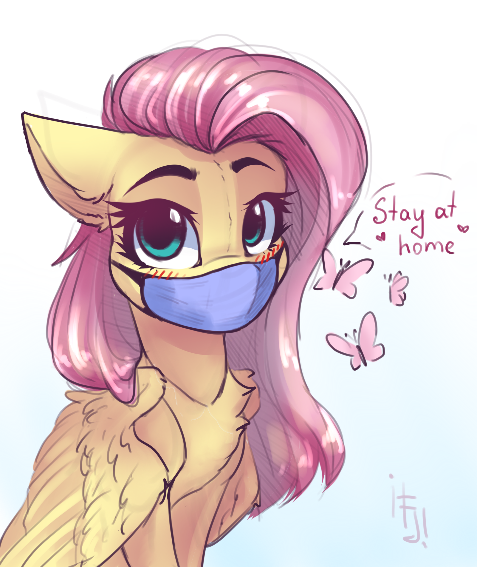 #2314953 - safe, artist:falafeljake, fluttershy, pegasus, pony ...
