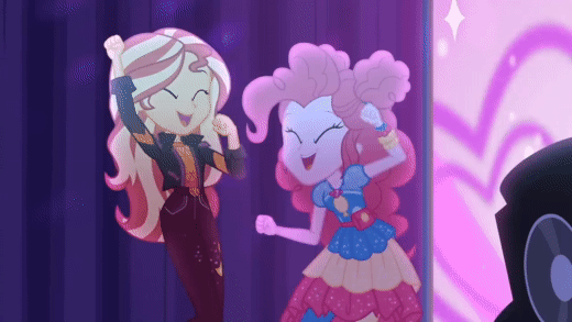 #2345660 - safe, screencap, pinkie pie, sunset shimmer, equestria girls ...