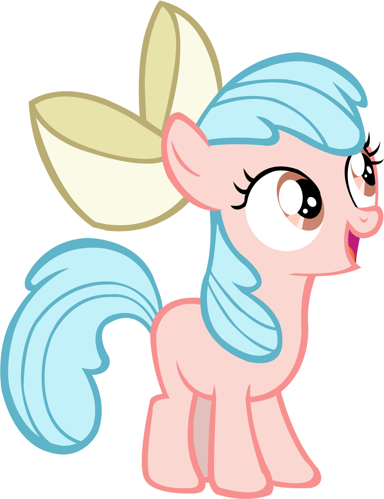 #2359338 - safe, artist:goldenharmony1, color edit, edit, apple bloom ...