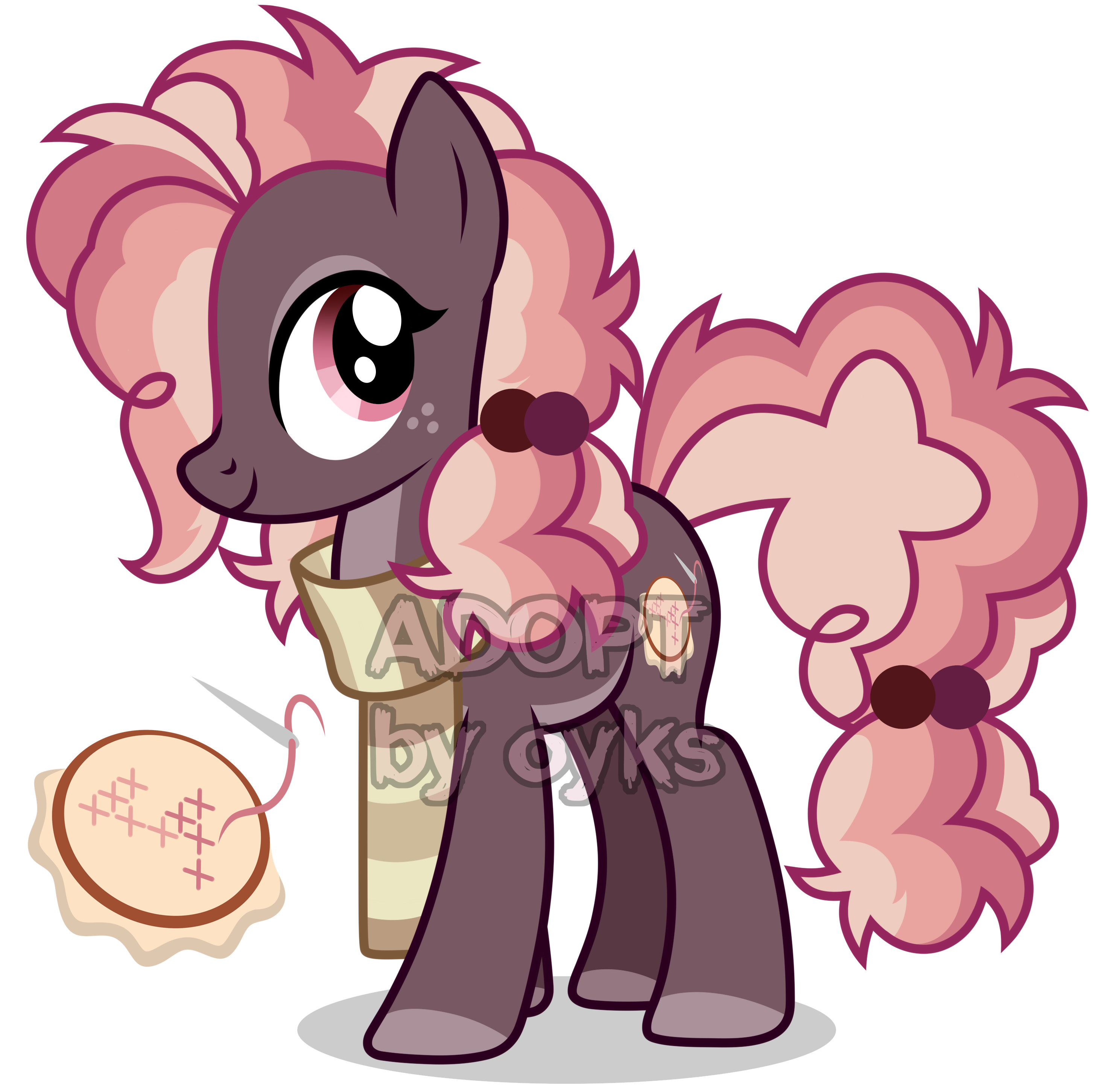 #2360326 - safe, artist:oyks, oc, earth pony, pony, adoptable, earth ...