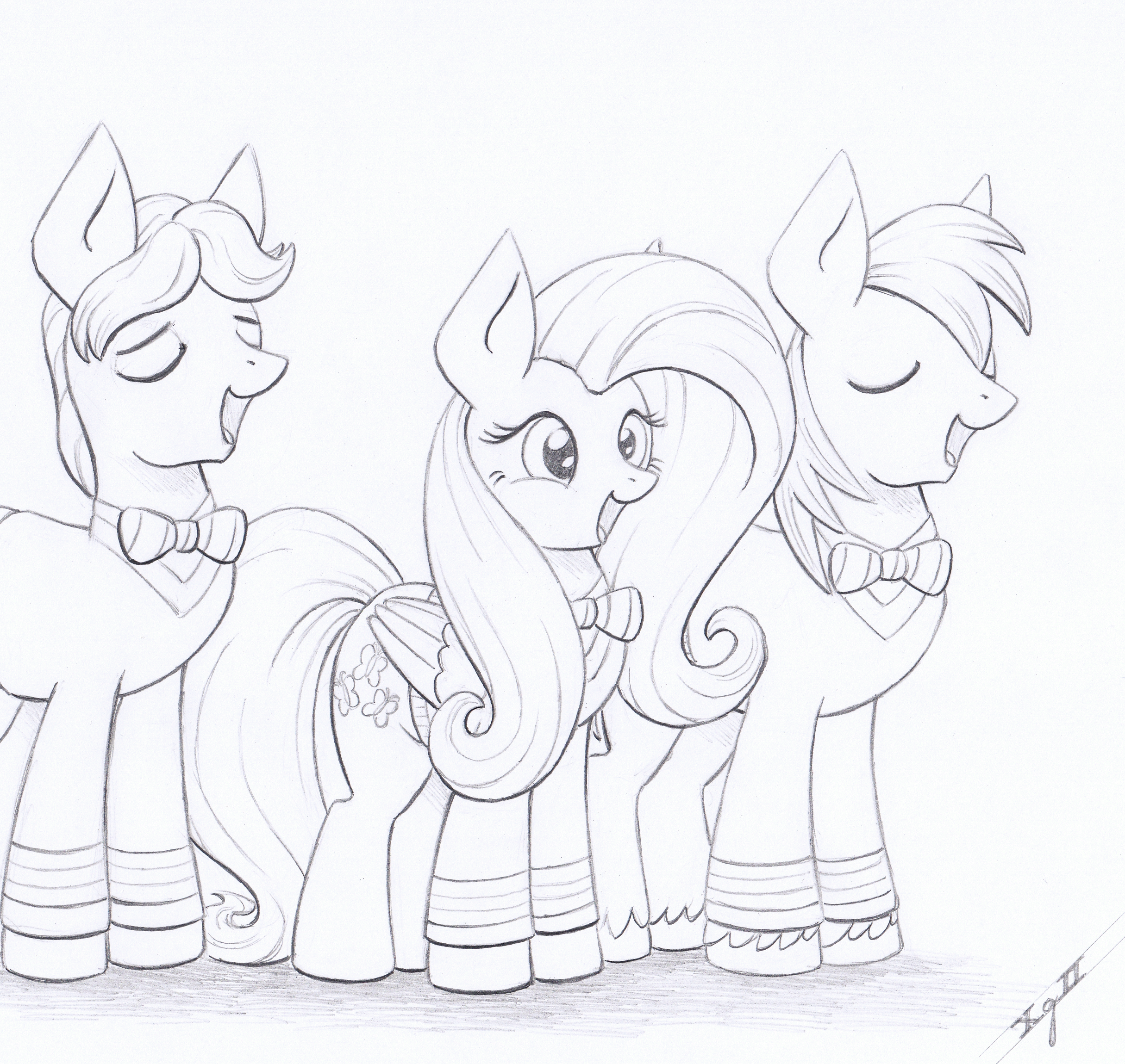 #2372256 - safe, artist:xeviousgreenii, big macintosh, fluttershy, toe ...