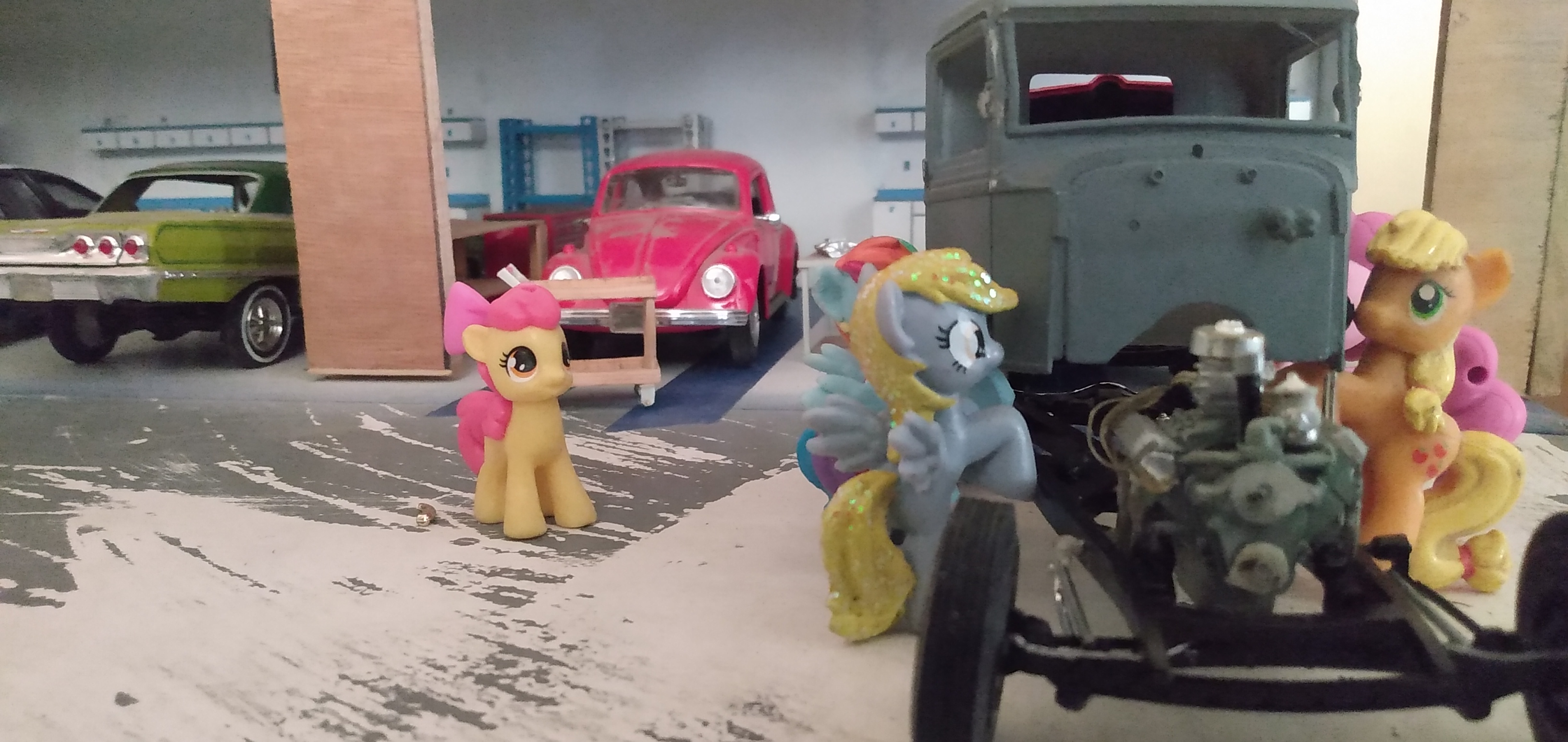 #2375418 - safe, apple bloom, applejack, derpy hooves, pinkie pie ...