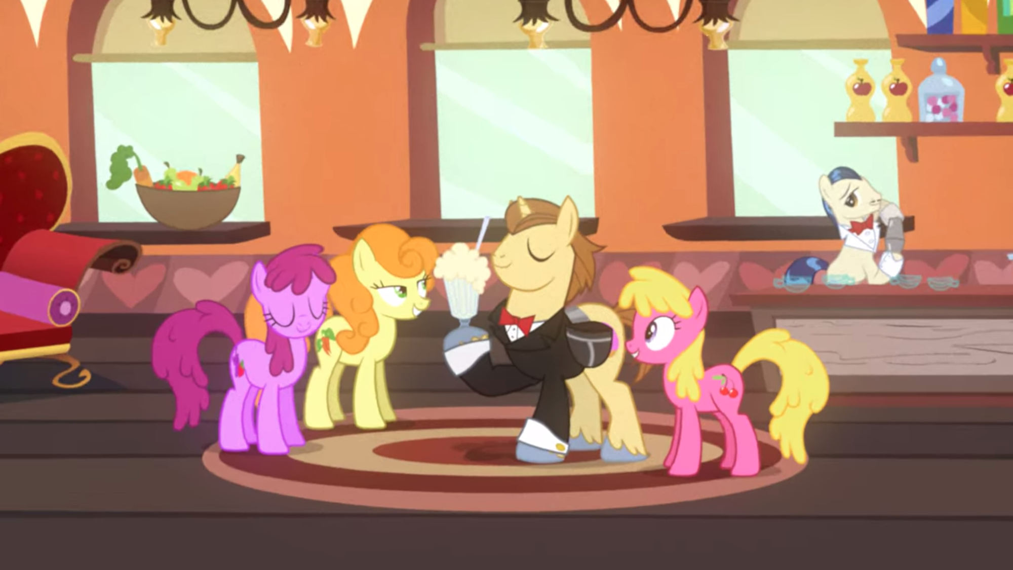 #2377904 - safe, screencap, berry punch, berryshine, carrot top, cherry ...