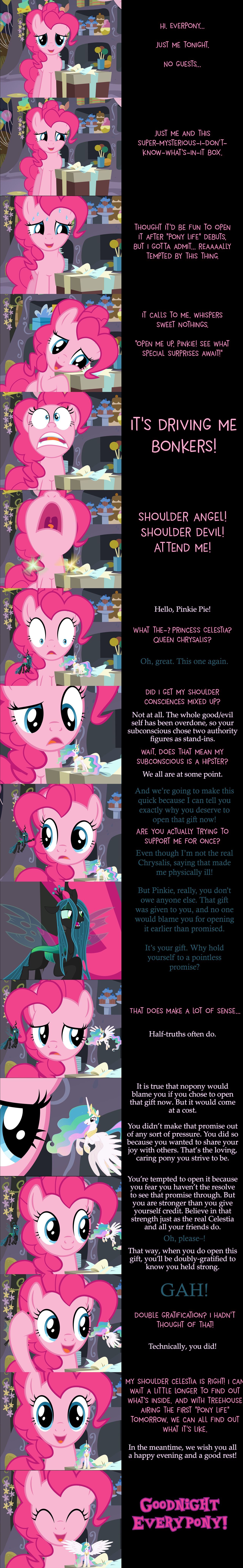 #2379789 - safe, artist:mlp-silver-quill, pinkie pie, princess celestia ...