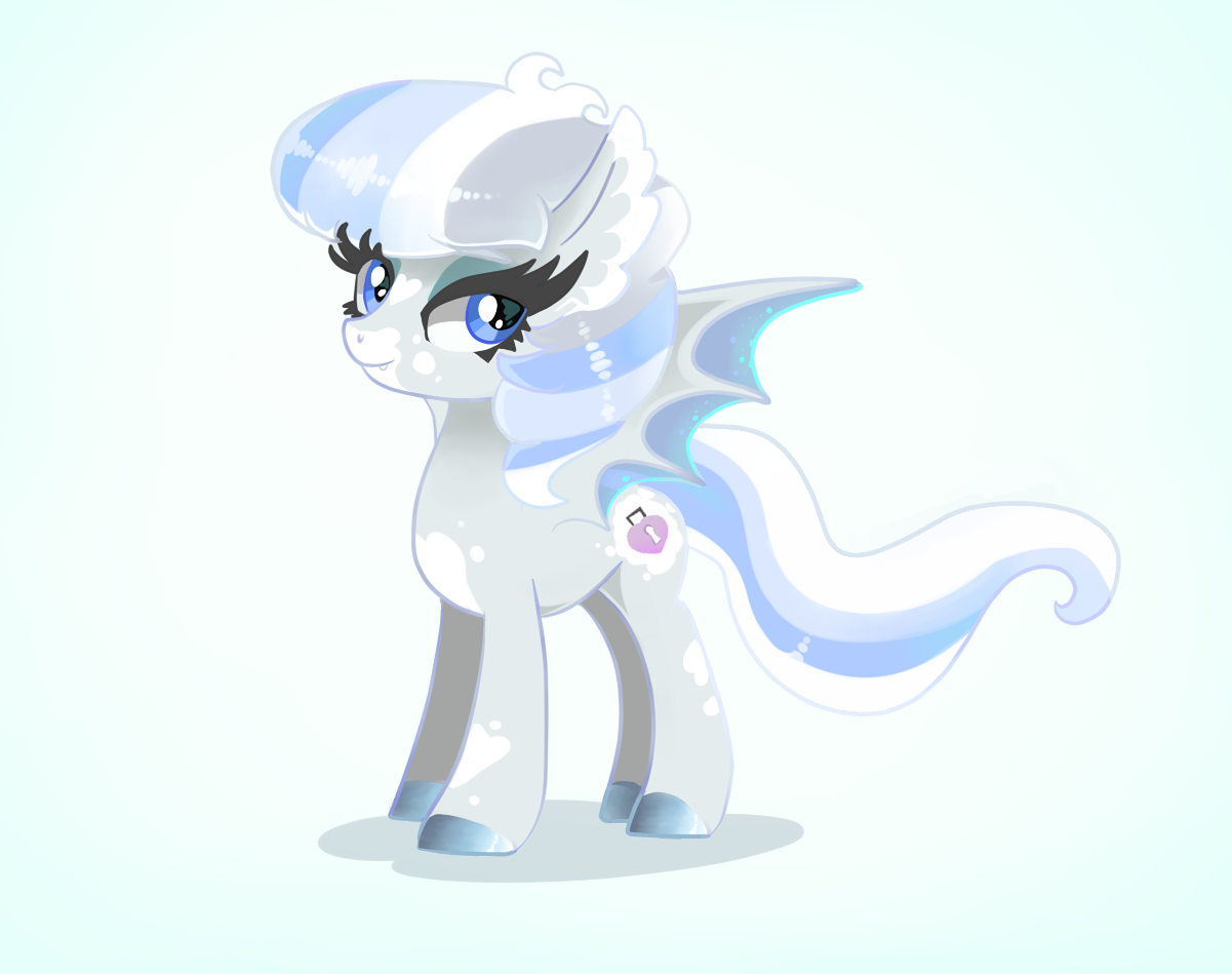 #2385211 - safe, artist:easthoku, oc, oc only, oc:peppermint fang, bat ...