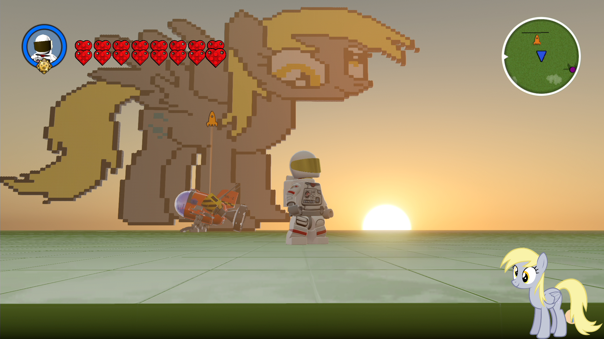 #2385426 - safe, artist:juanjo_belic, derpy hooves, lego - Derpibooru