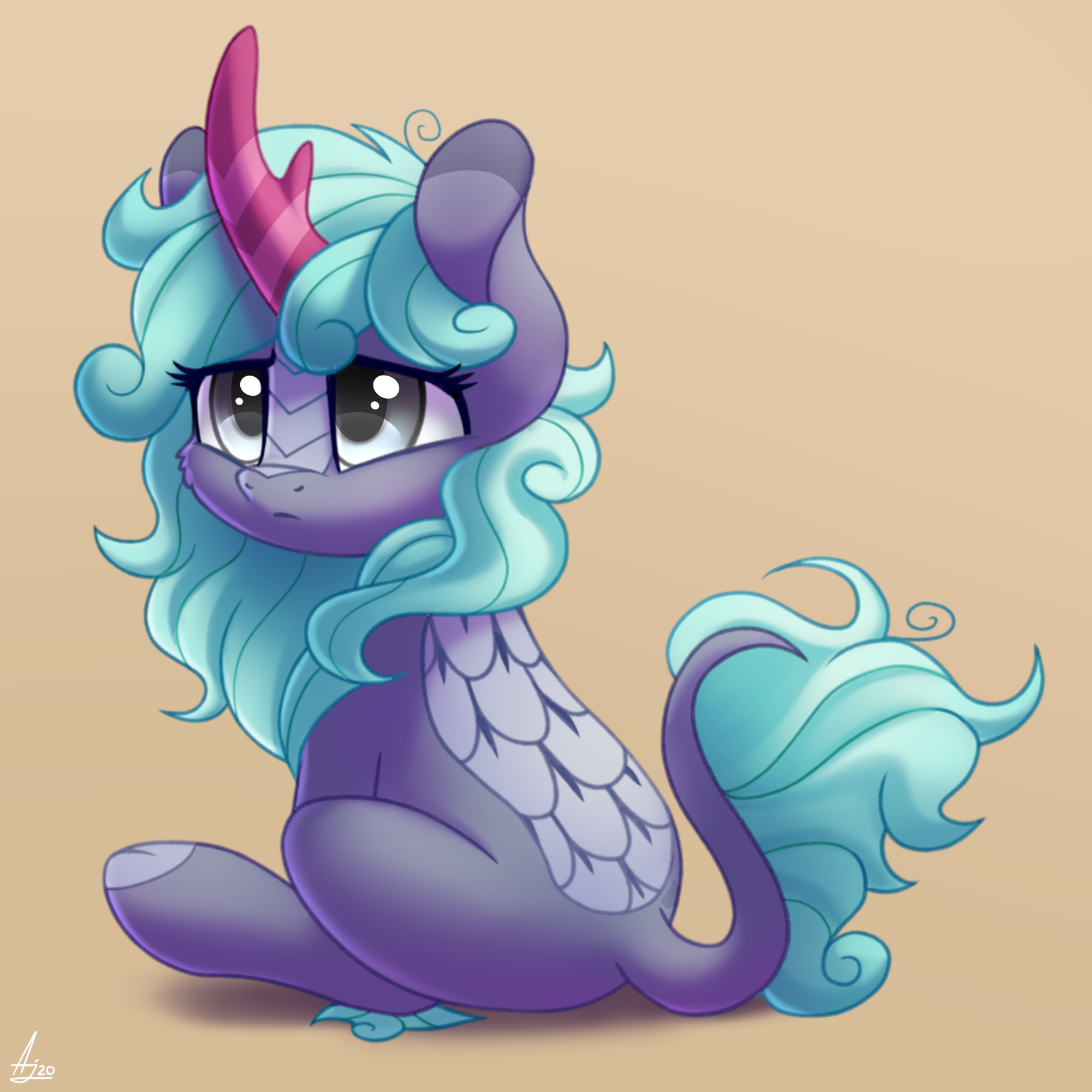 #2399487 - safe, artist:luminousdazzle, oc, oc only, oc:monsoon, kirin ...