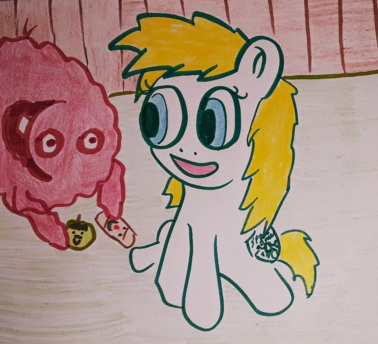 #2401718 - safe, artist:dex stewart, oc, oc:fargate, earth pony, pony ...