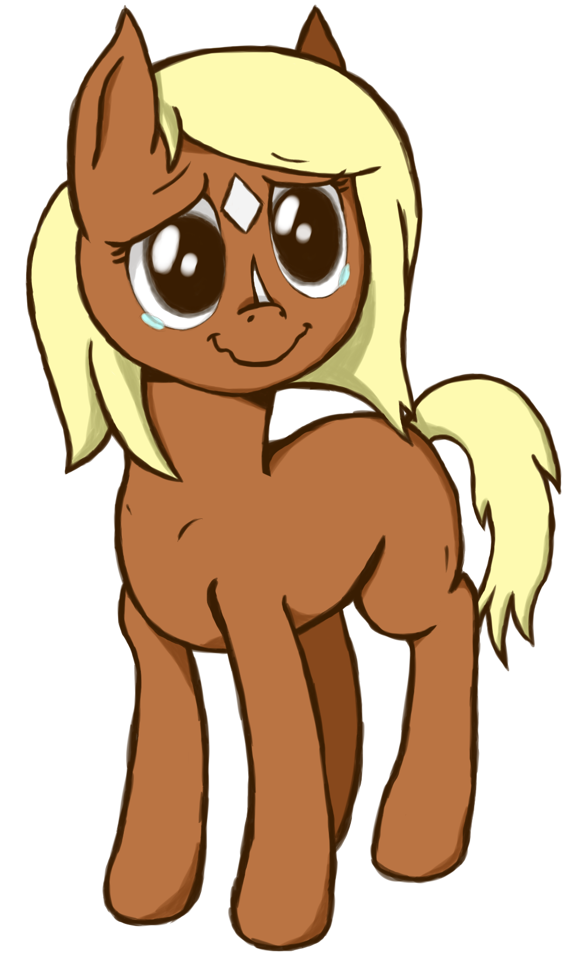 #2407597 - safe, artist:anonymous, earth pony, pony, /mlp/, crying ...