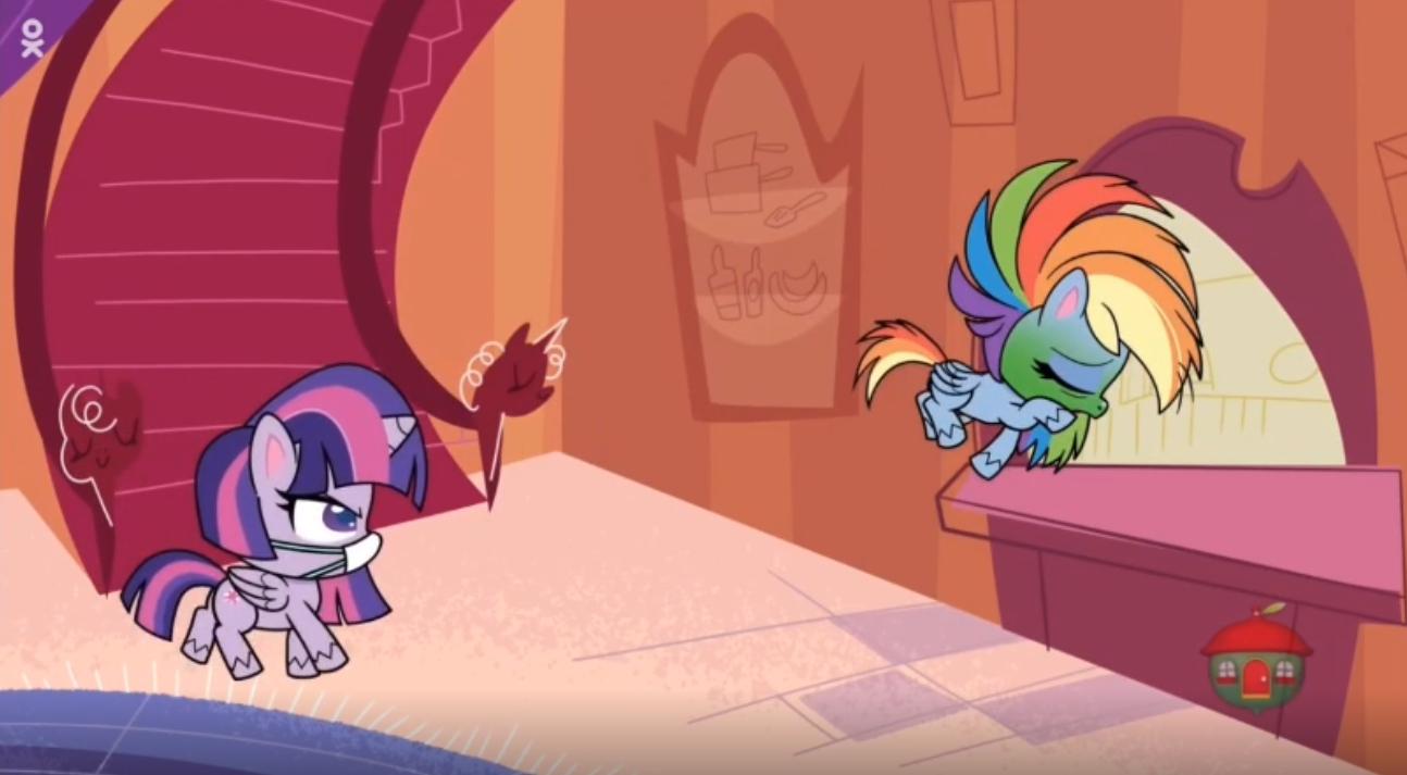 #2391516 - safe, screencap, rainbow dash, twilight sparkle, alicorn ...