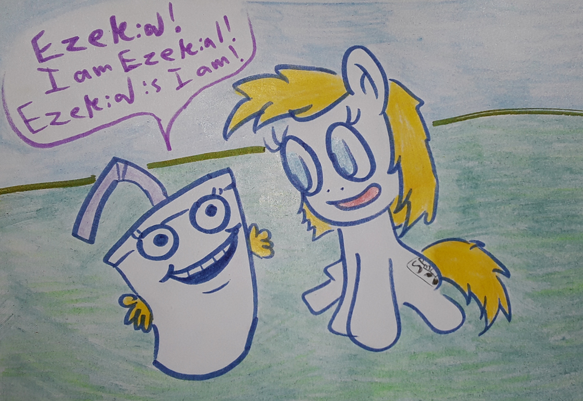 #2392698 - safe, artist:dex stewart, oc, oc:fargate, earth pony, pony ...