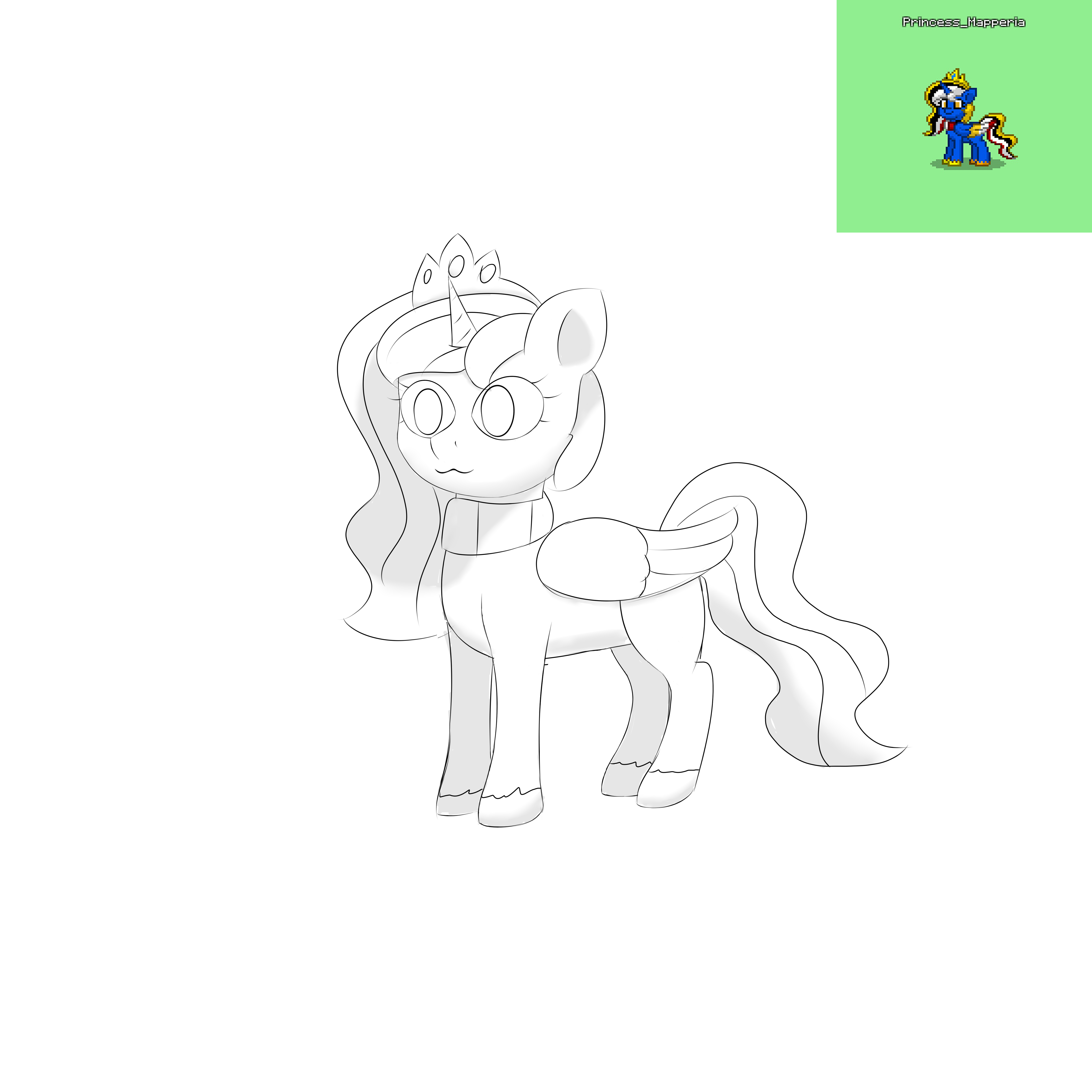 #2424566 - safe, oc, oc only, oc:princess mapperian, alicorn, pony ...