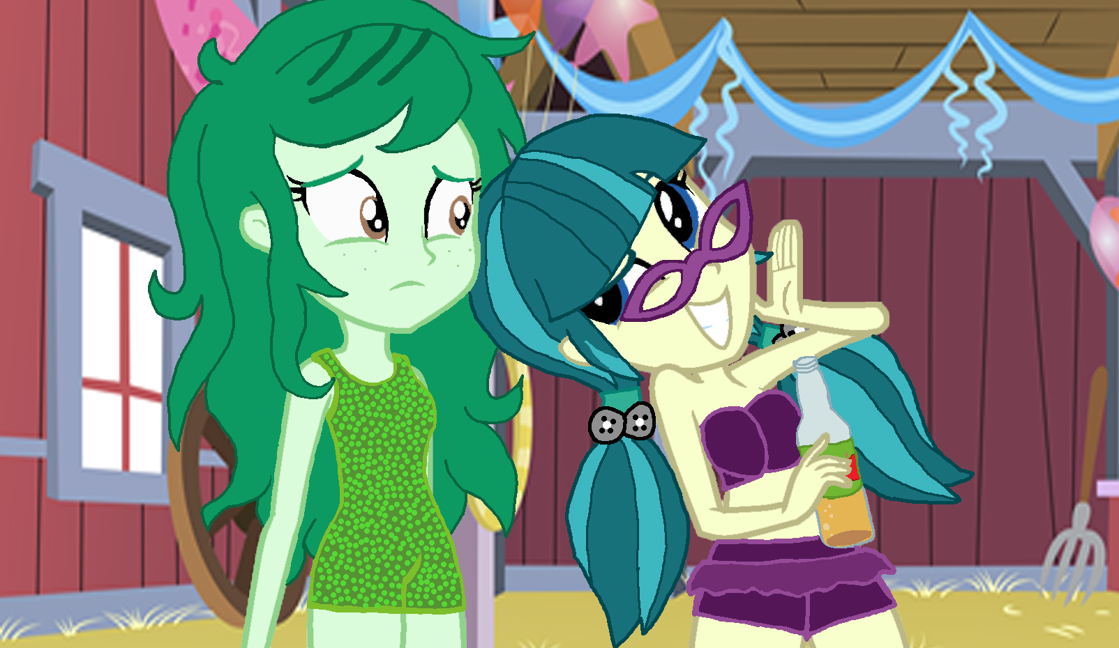 #2425098 - safe, edit, editor:ktd1993, juniper montage, wallflower ...