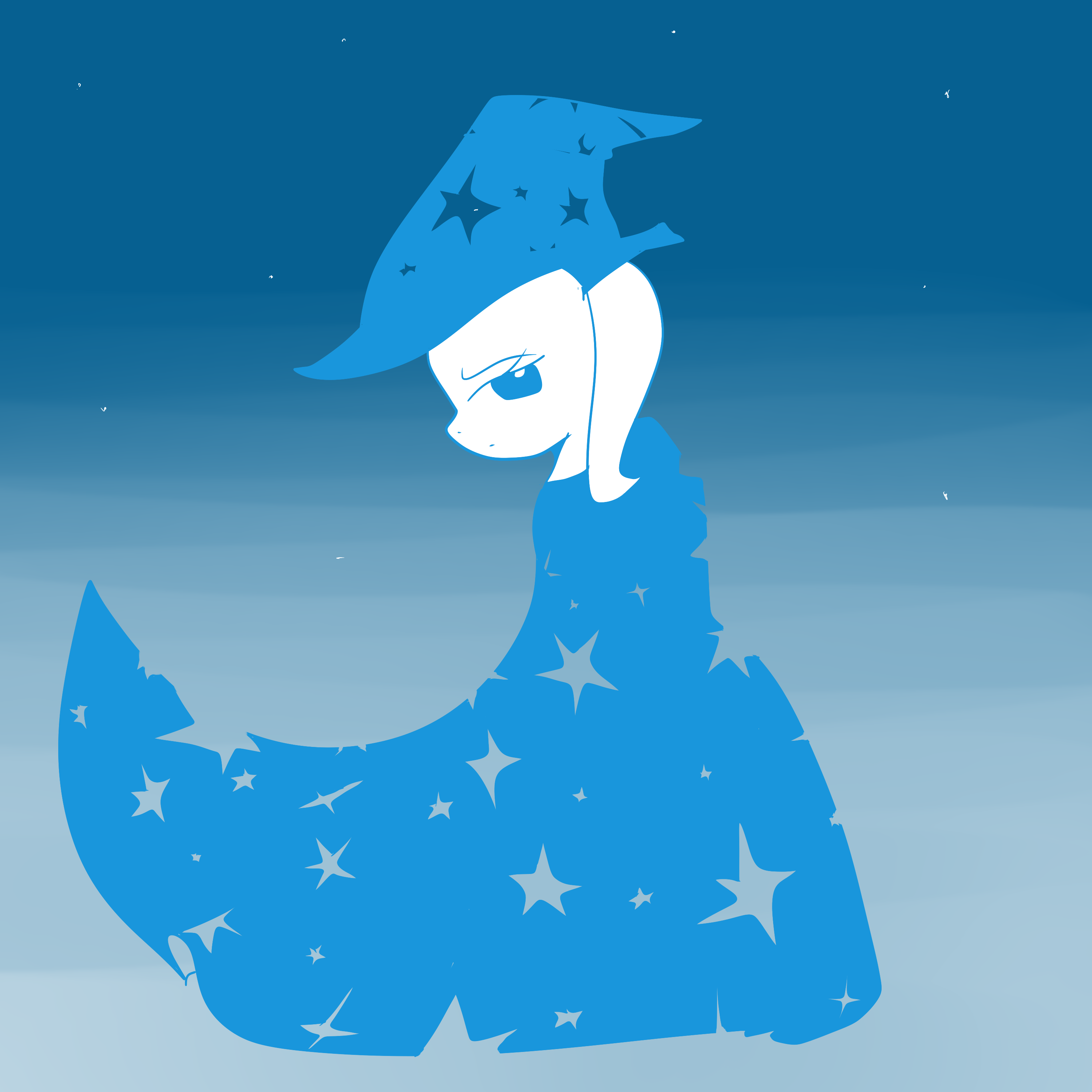 #2429337 - safe, artist:aruva-chan, trixie, unicorn, semi-anthro, g4 ...