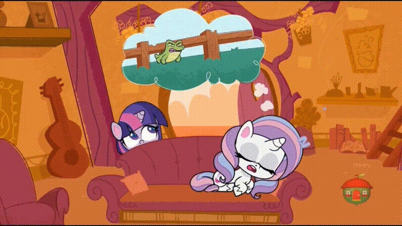 #2419432 - safe, screencap, gummy, potion nova, twilight sparkle ...