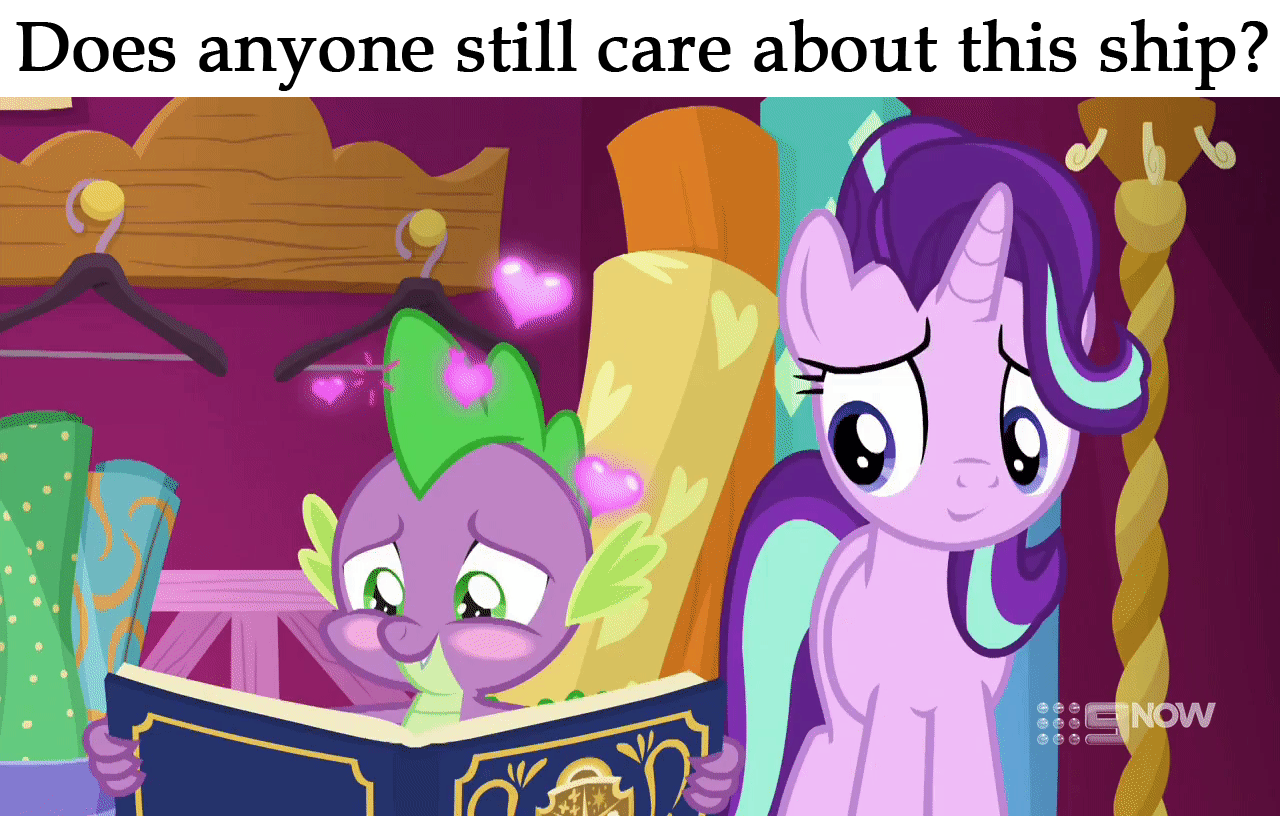 #2446410 - safe, spike, starlight glimmer, dragon, g4, female, male ...