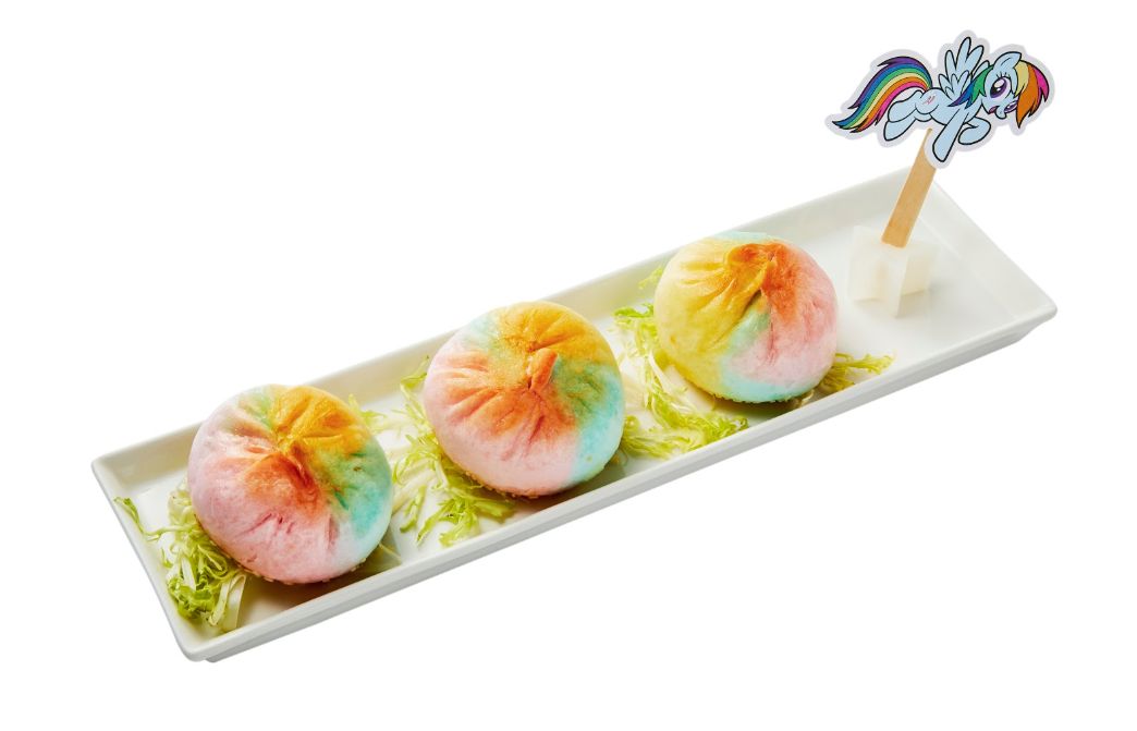 #2449370 - safe, rainbow dash, chinese food, hong kong, photo, steamed ...